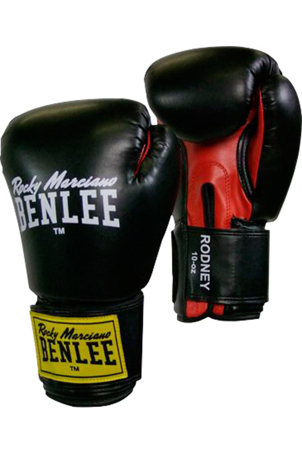 Benlee Bokshandschoenen Rodney 14oz zwart/rood Rodney bokshandschoenen ...