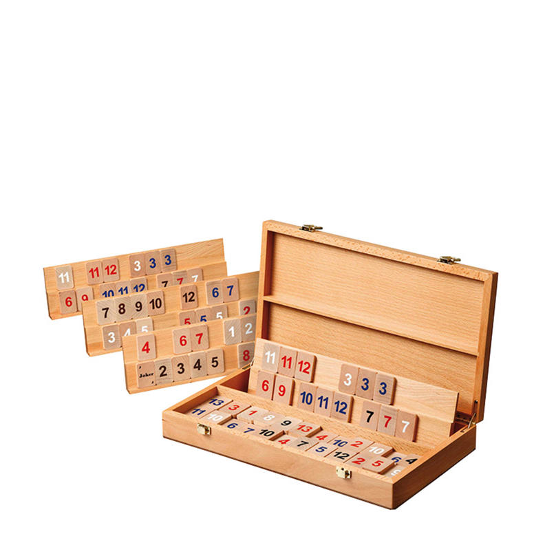 Philos Rummy hout cassette 36x20cm Rummy houten cassette (36x20 cm ...