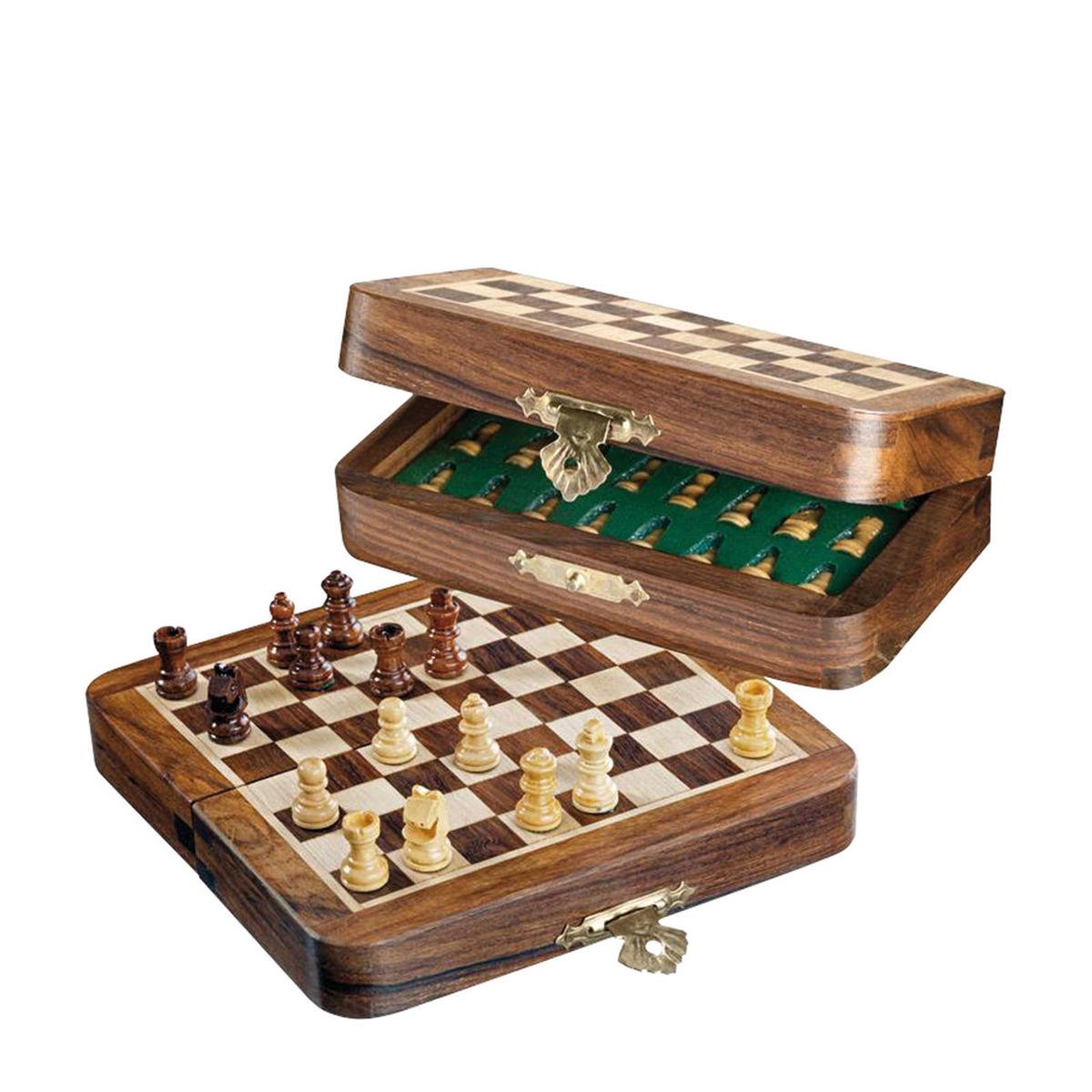 Philos schaakset mini magnetisch Magnetische mini schaakset | wehkamp