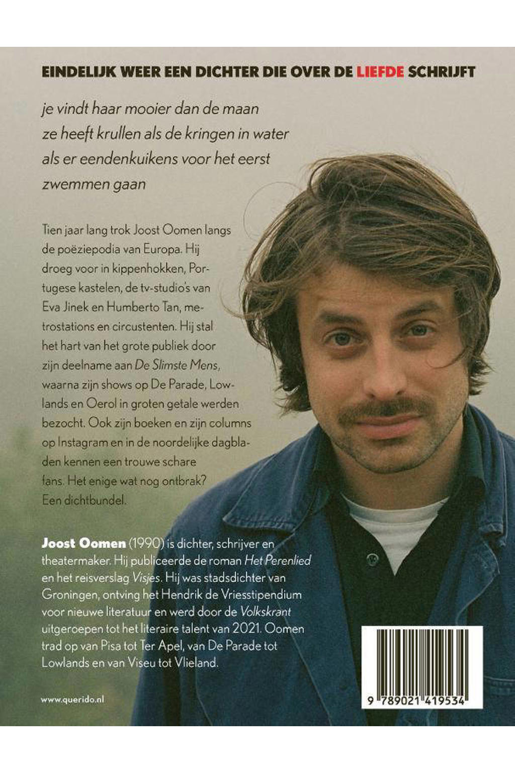 Joost Oomen Lievegedicht kopen? | Morgen in huis | wehkamp