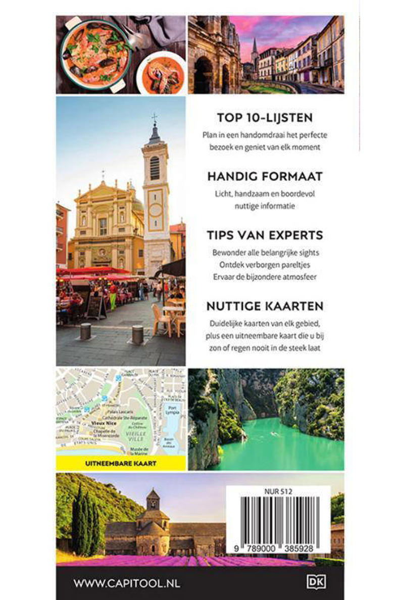 Capitool Capitool Reisgidsen Top 10: Provence en de Côte d'Azur | wehkamp