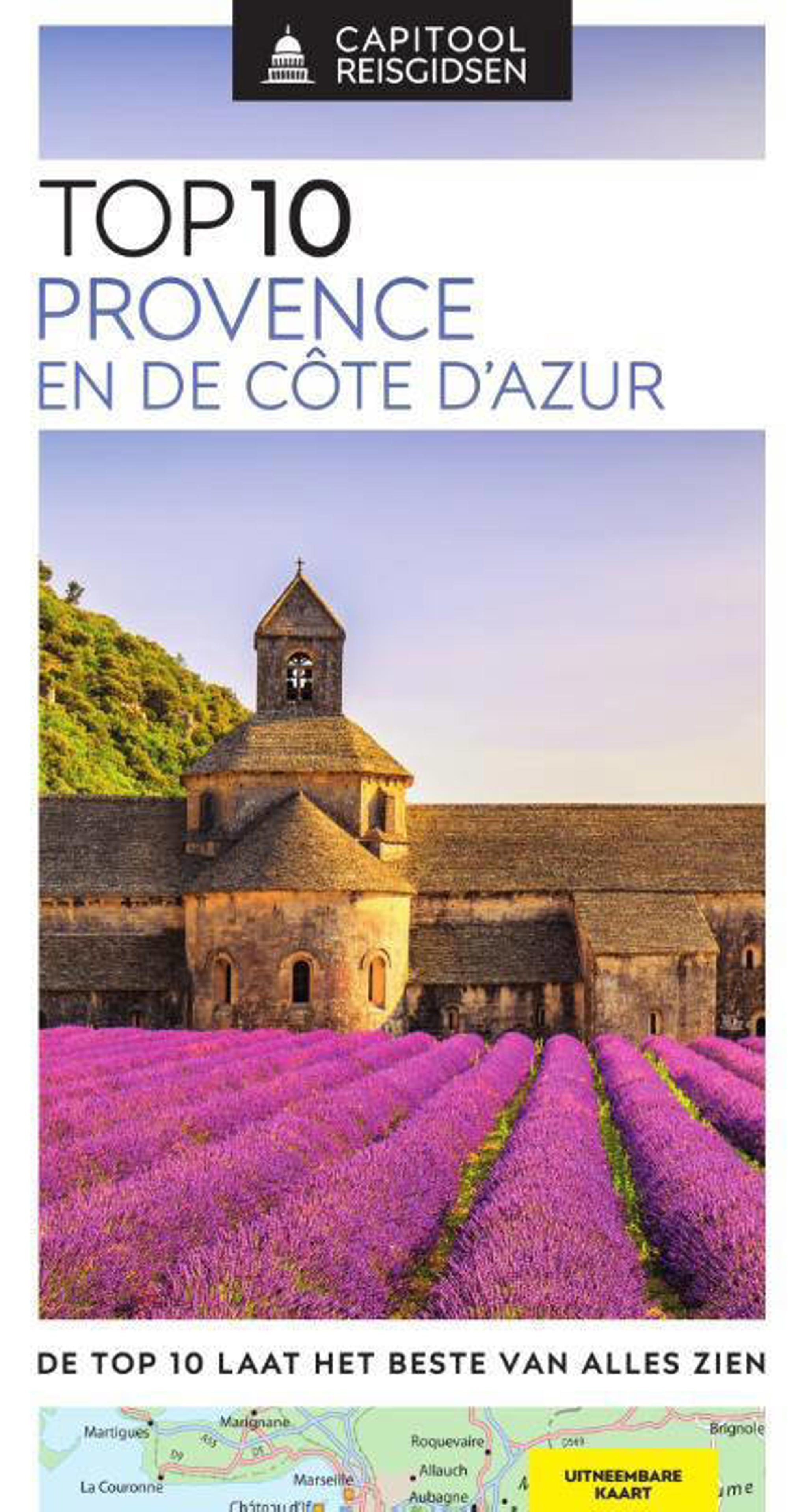 Capitool Capitool Reisgidsen Top 10: Provence en de Côte d'Azur | wehkamp