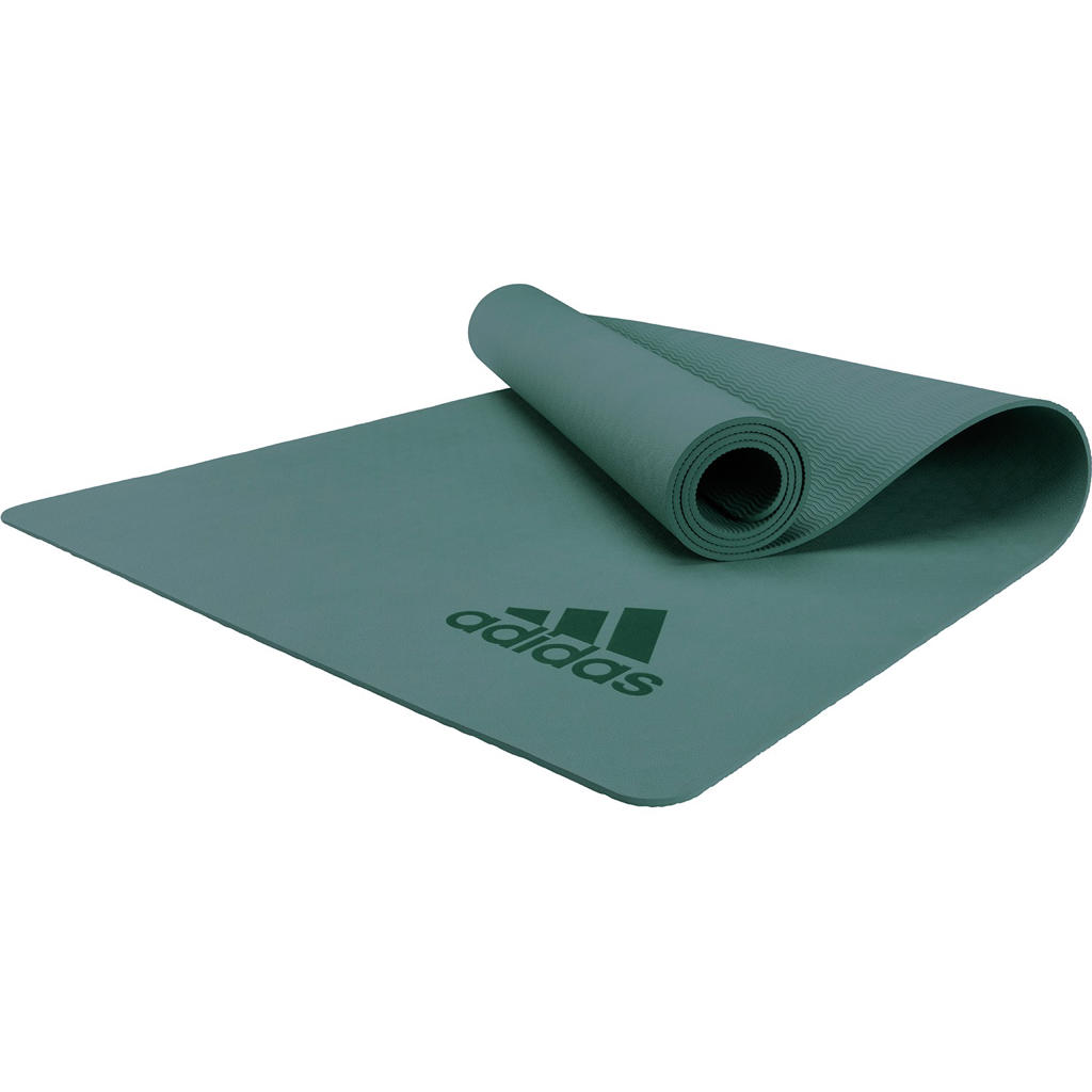 adidas Premium yoga mat 5 mm raw green | wehkamp