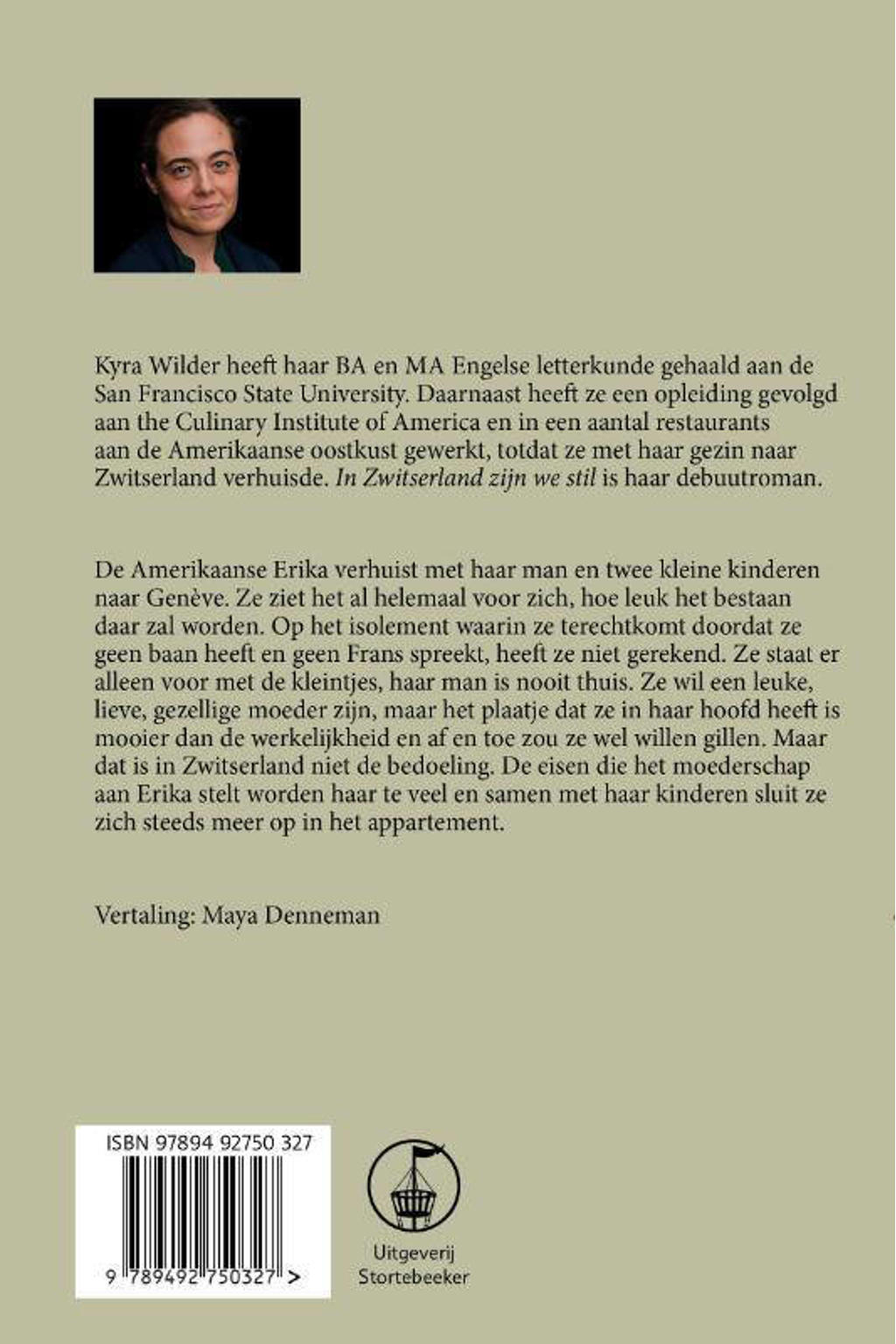 Kyra Wilder In Zwitserland zijn we stil | wehkamp