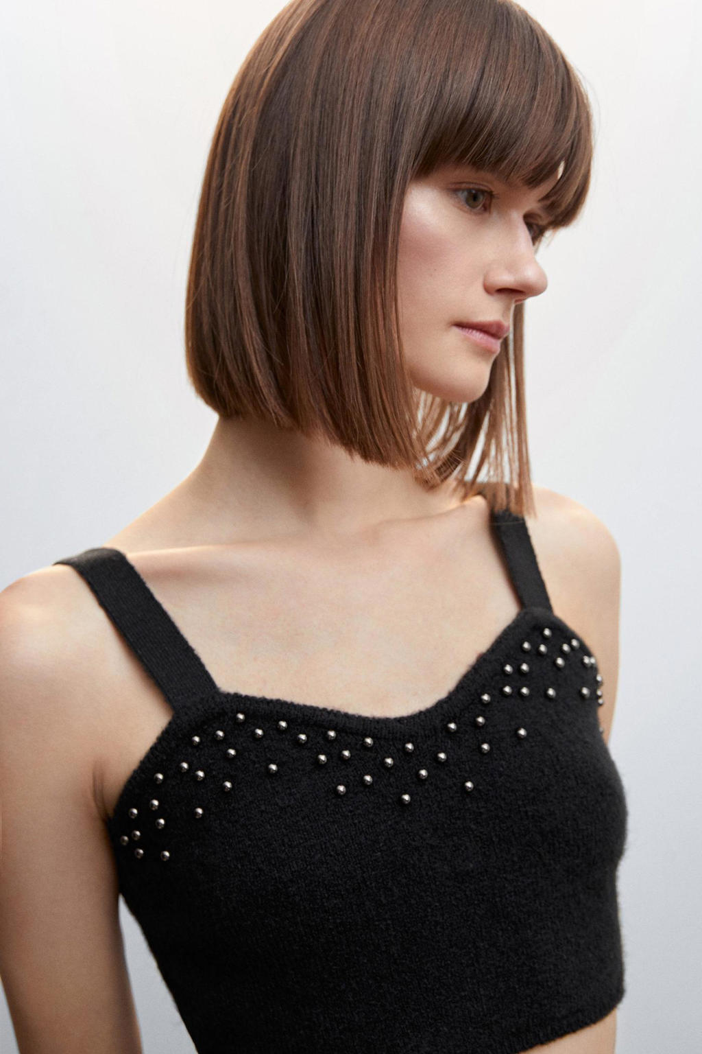 Mango crop top zwart kopen? | Morgen in huis | wehkamp