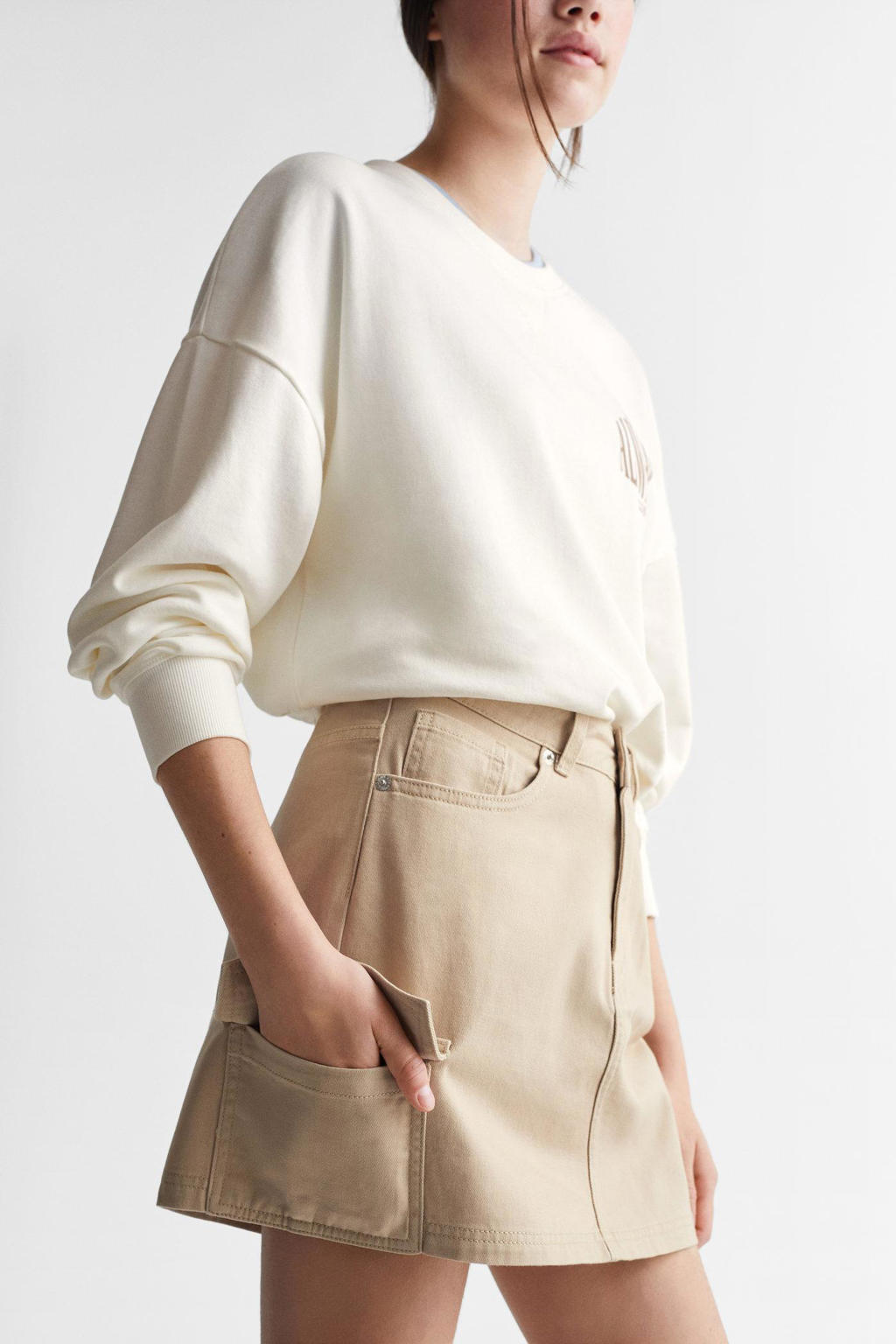 Mango Kids rok beige kopen? | Morgen in huis | wehkamp