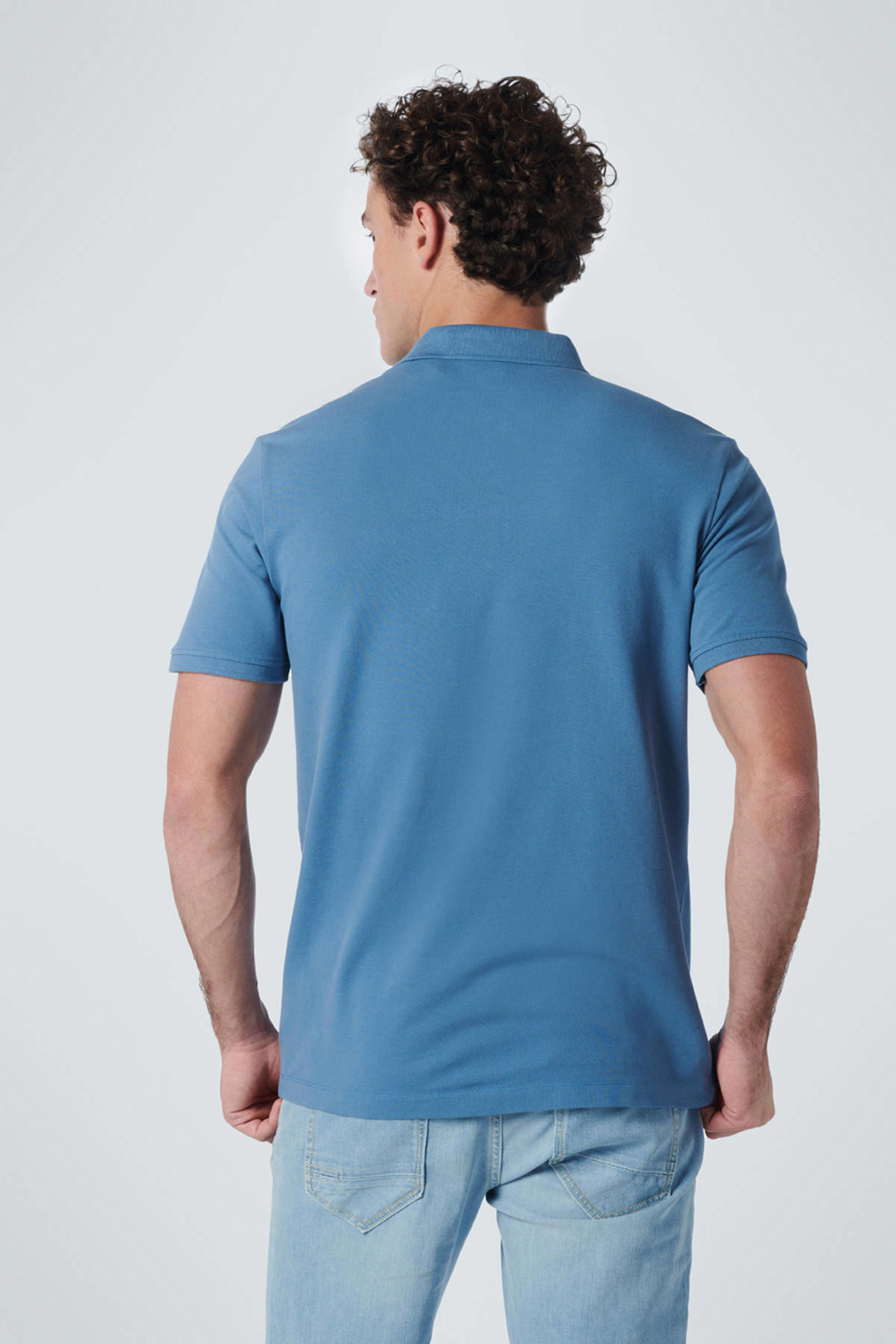 No Excess regular fit polo blue | wehkamp