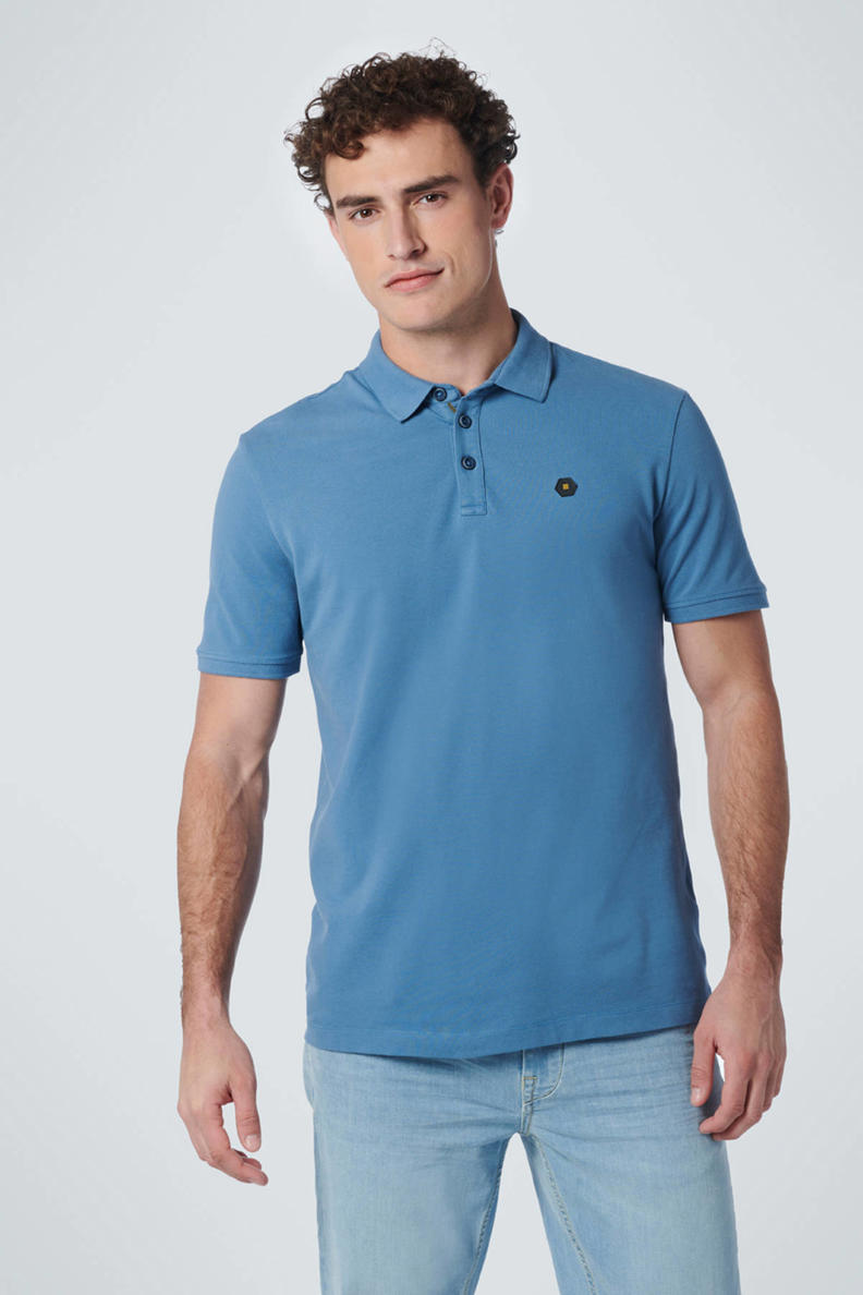 No Excess regular fit polo blue | wehkamp