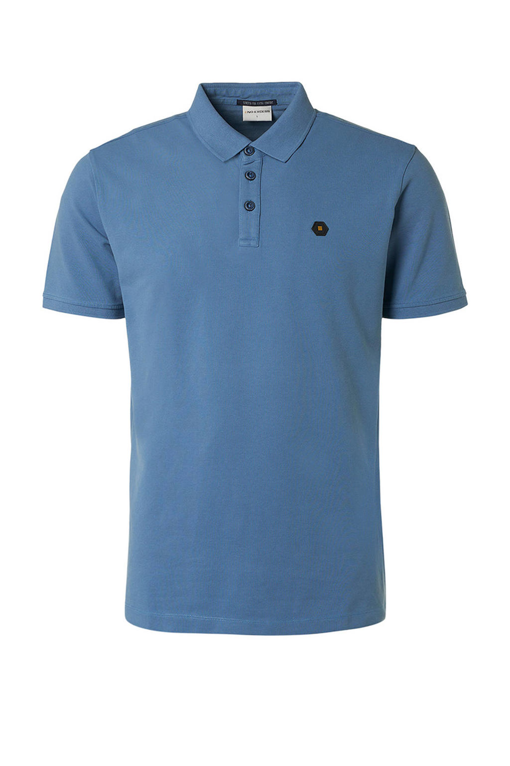 No Excess regular fit polo blue | wehkamp