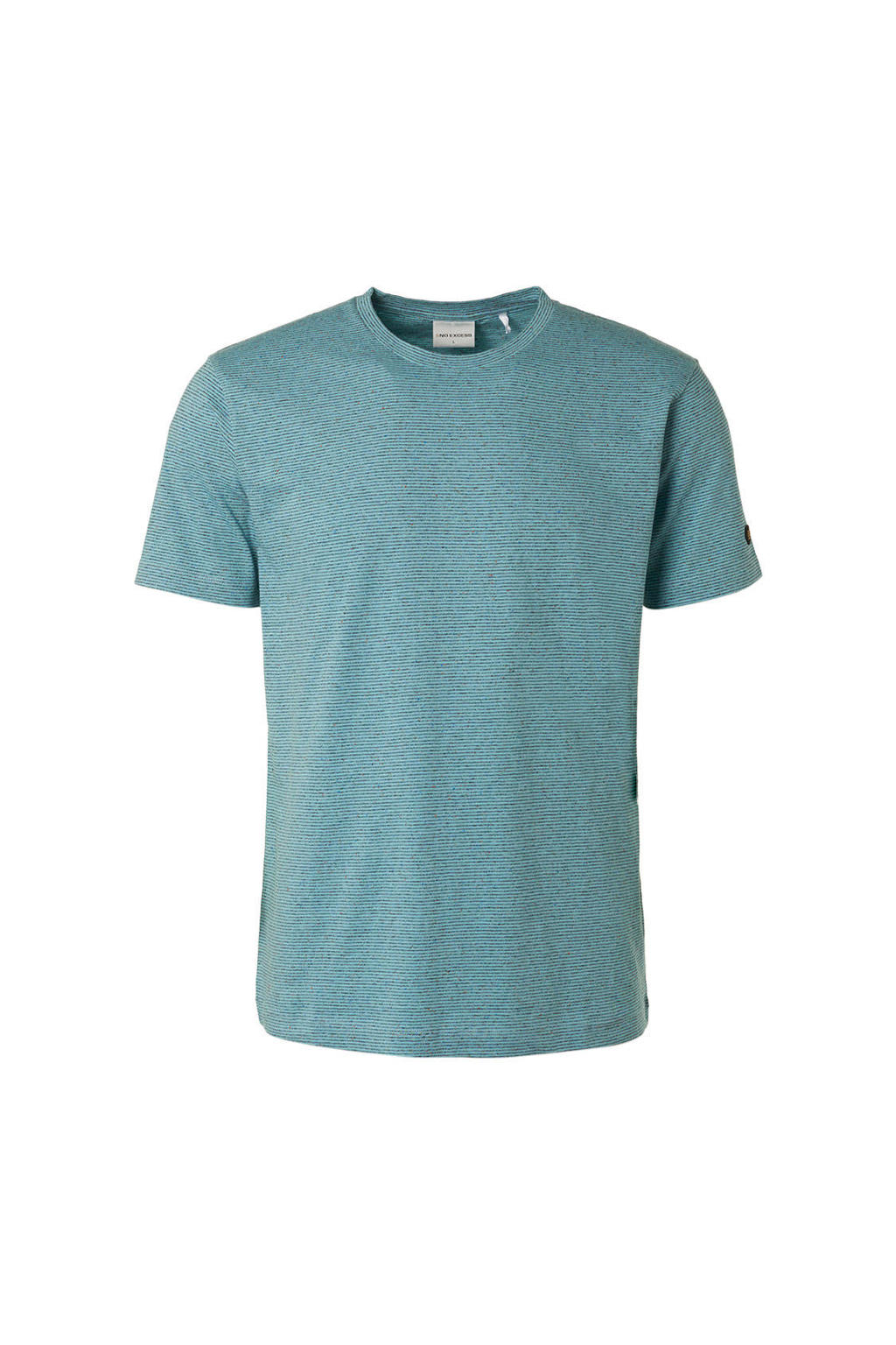 No Excess gemêleerd T-shirt light aqua | wehkamp