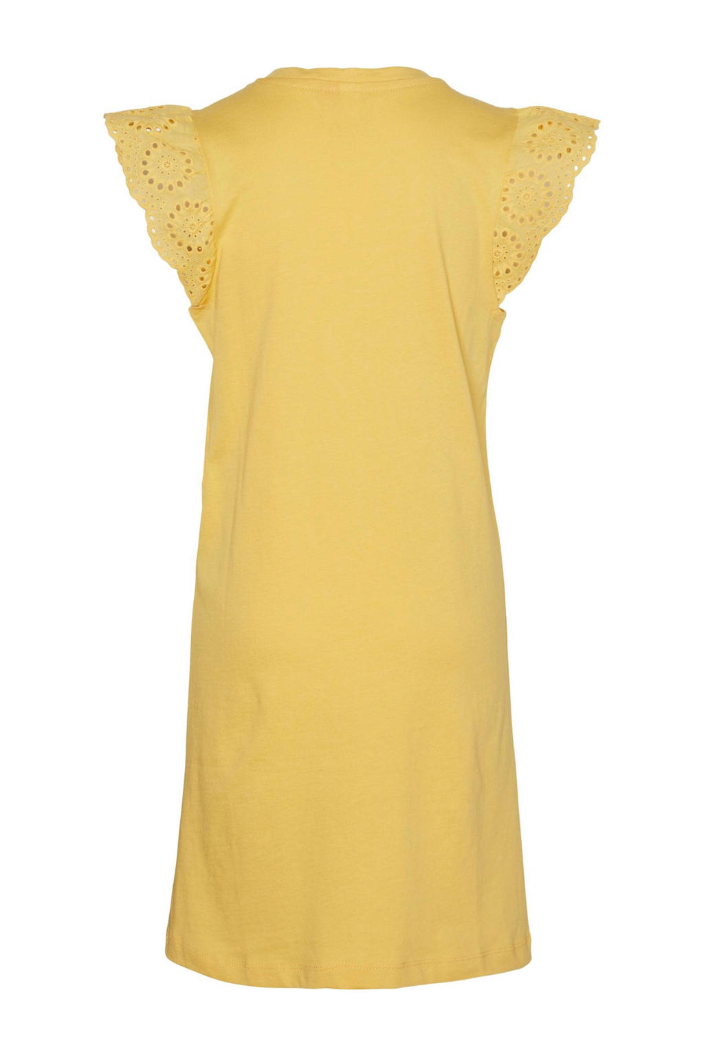 VERO MODA GIRL T-shirtjurk VMEMILY geel | wehkamp