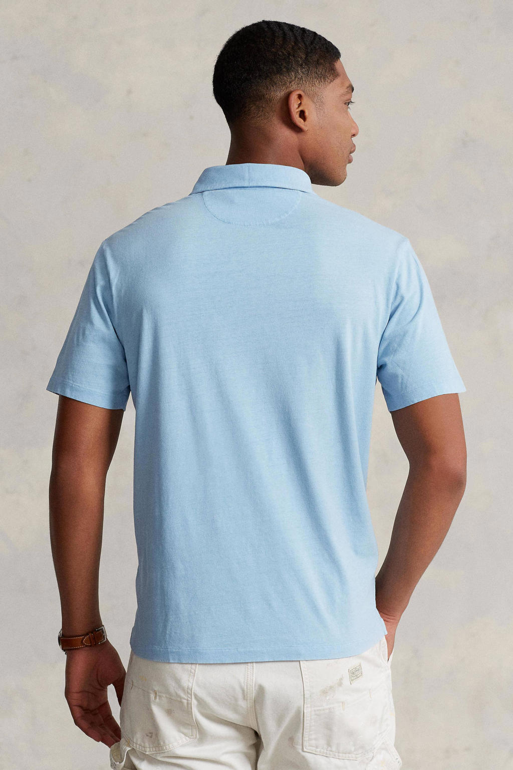 POLO Ralph Lauren regular fit polo powder blue | wehkamp