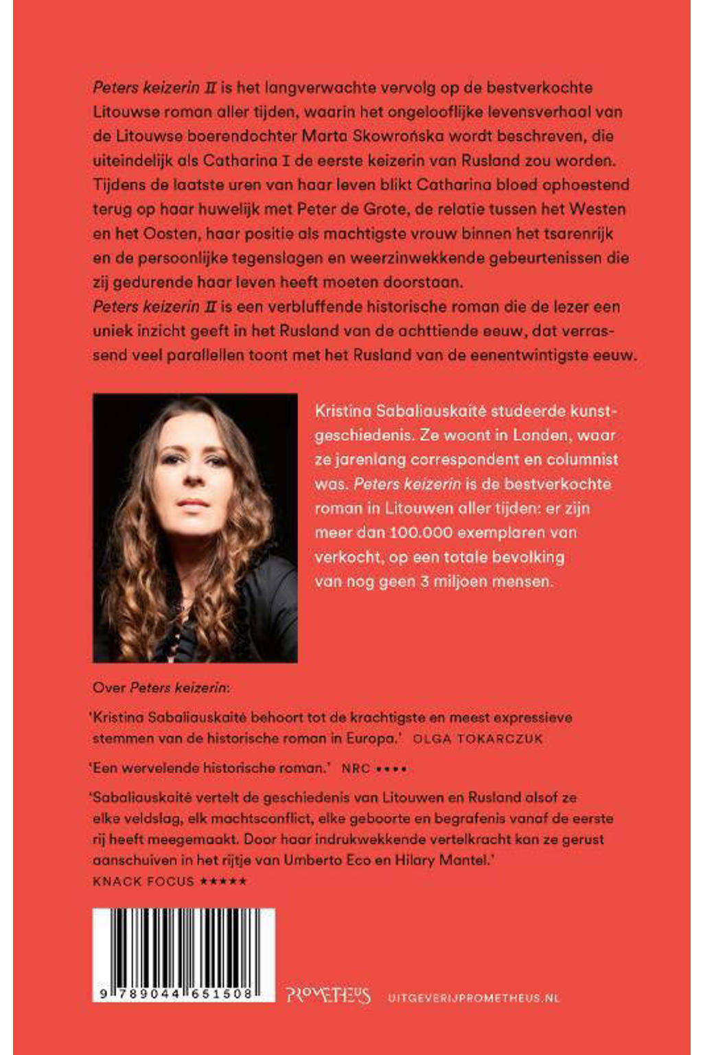 Kristina Sabaliauskaitė Peters keizerin II | wehkamp