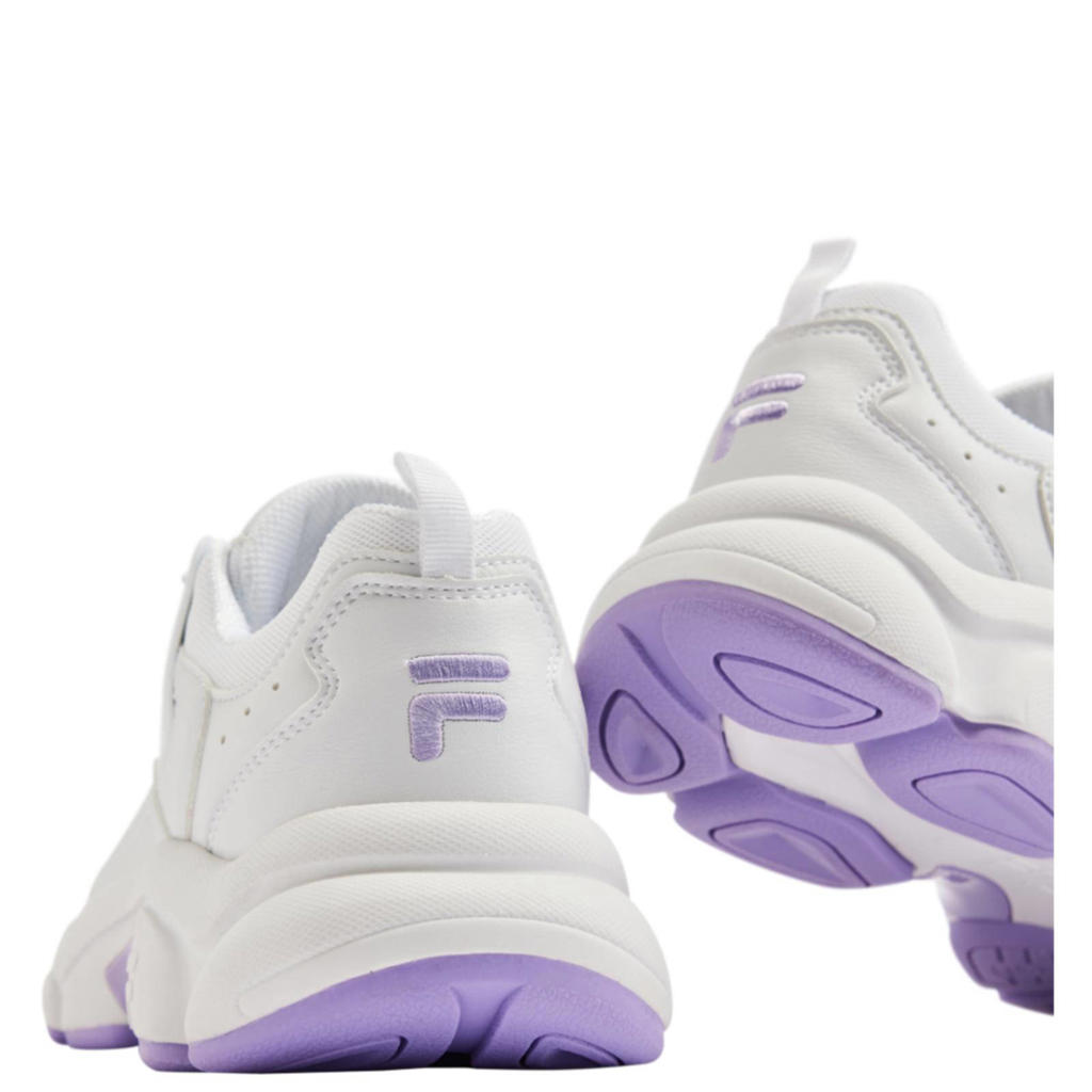 Fila chunky sneakers wit/lila | wehkamp