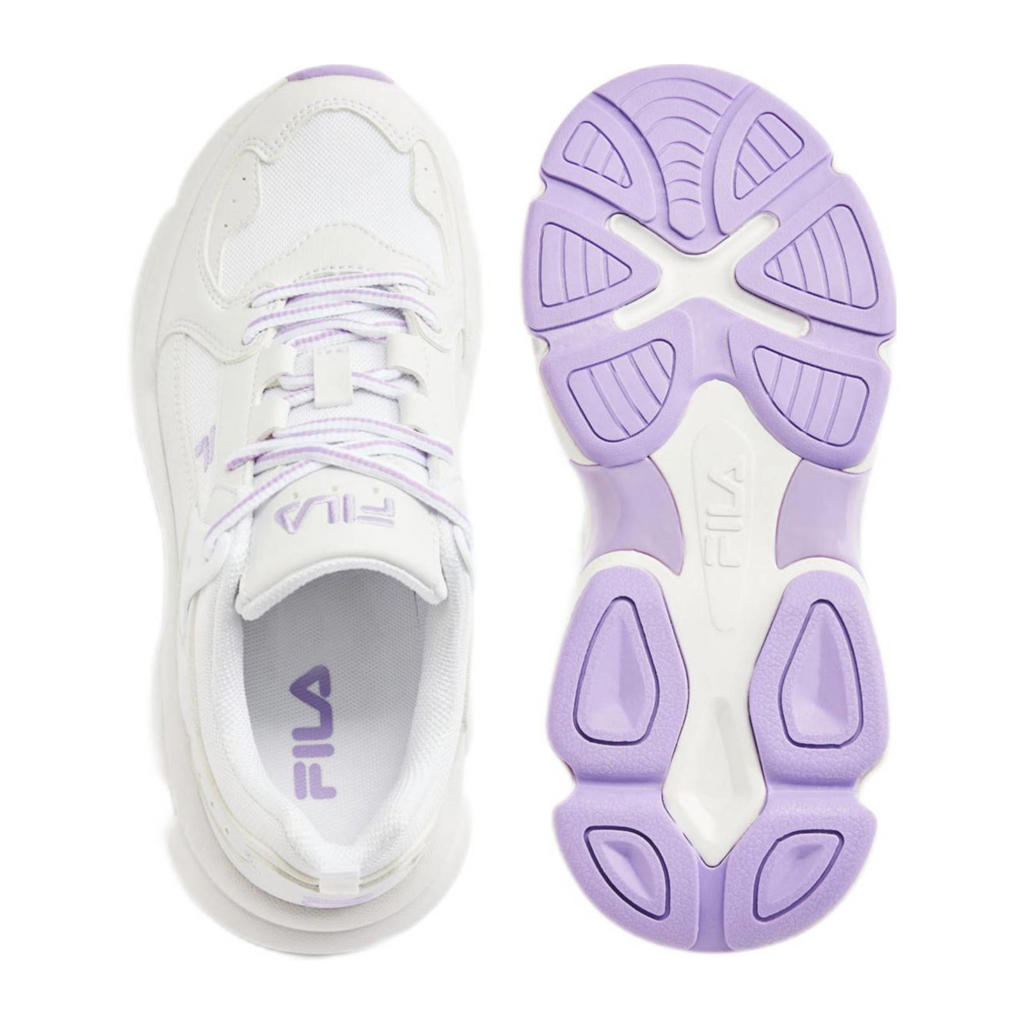 Fila chunky sneakers wit/lila | wehkamp