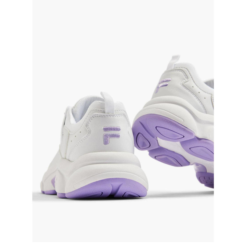 Fila chunky sneakers wit/lila | wehkamp