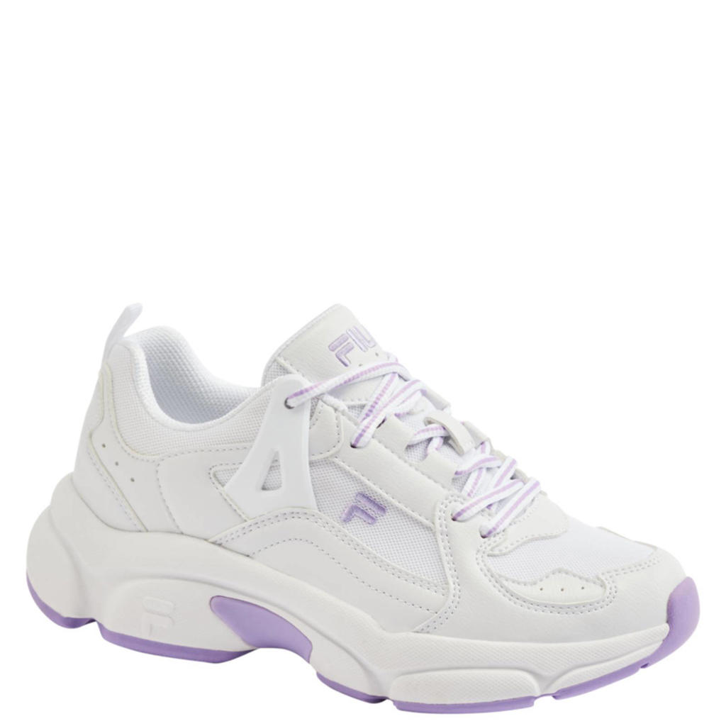 Fila chunky sneakers wit/lila | wehkamp