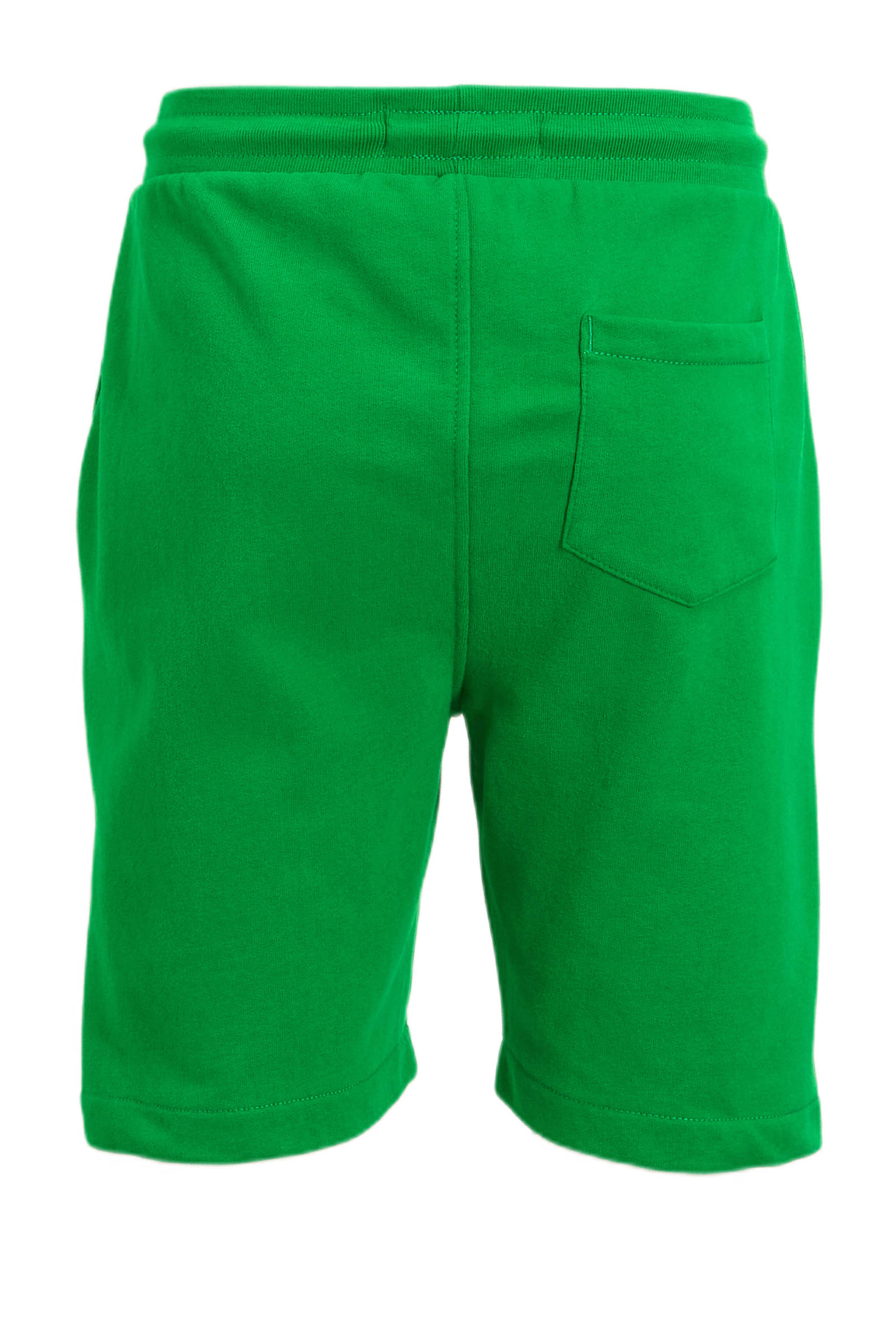 Petrol Industries sweatshort met logo grasgroen | wehkamp