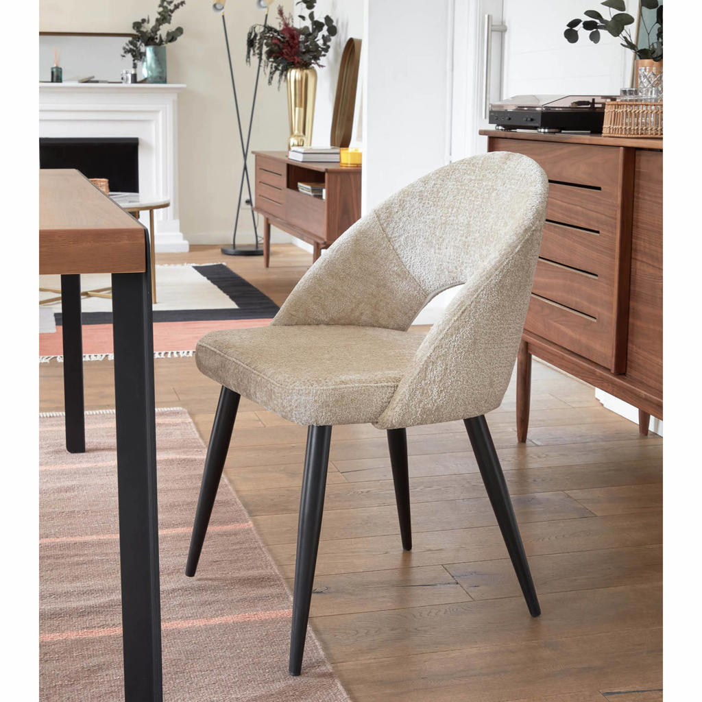 Kave Home eetkamerstoel (set van 2) Mael | wehkamp