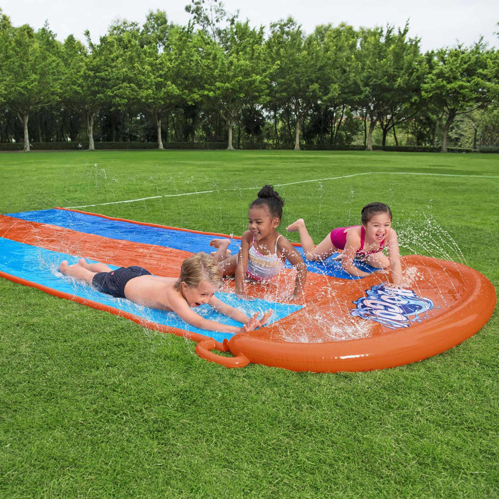 Bestway Bestway H2OGO triple waterglijbaan 488 cm | wehkamp