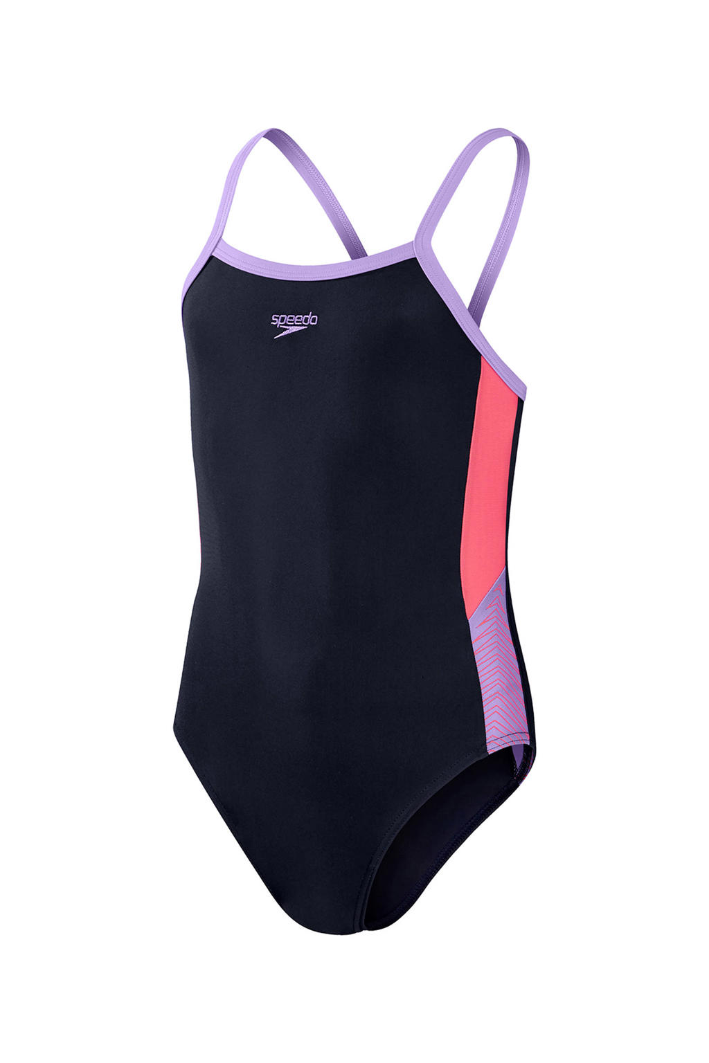 Speedo Endurance10 sportbadpak Dive donkerblauw/paars | wehkamp