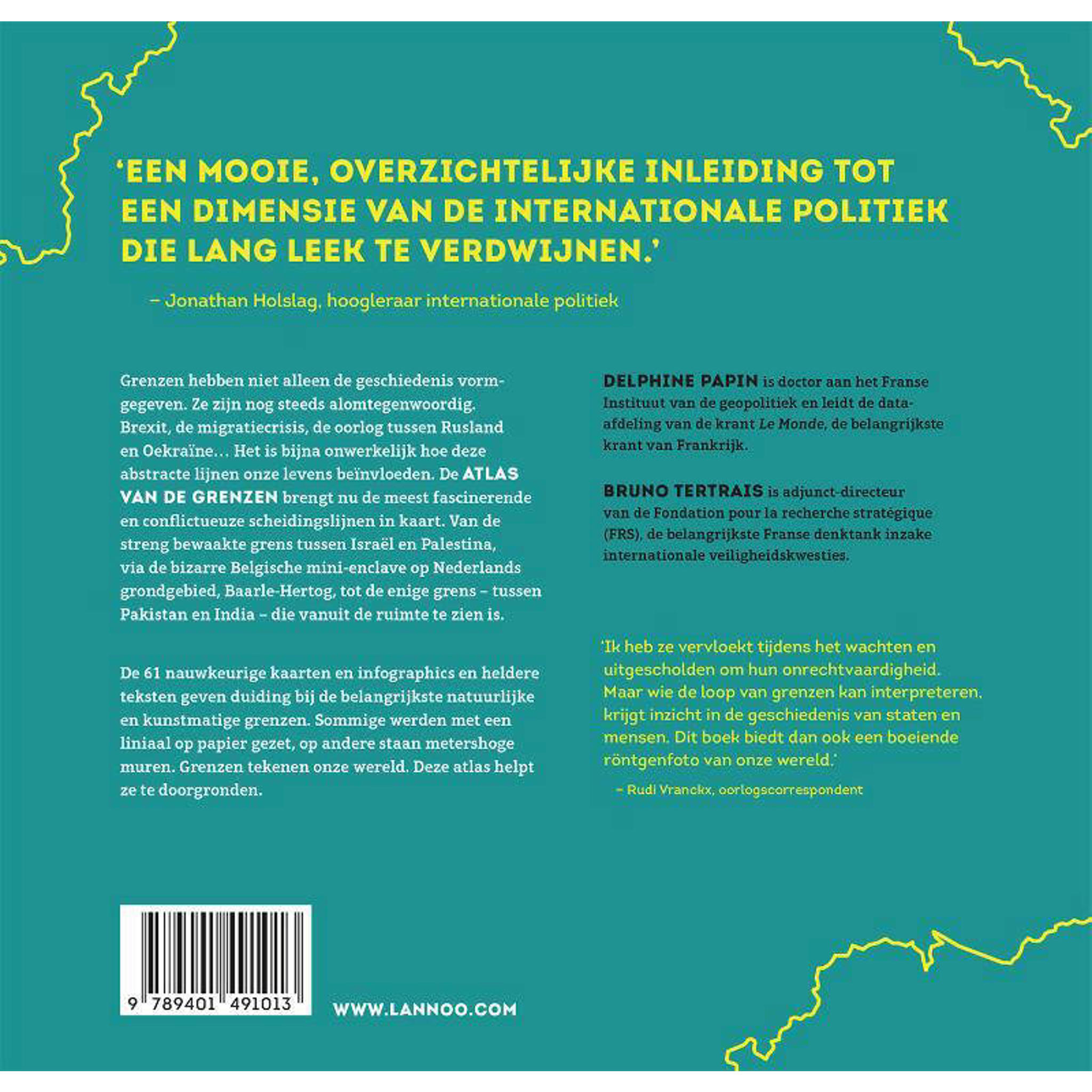 Delphine Papin en Bruno Tertrais Atlas van de grenzen | wehkamp