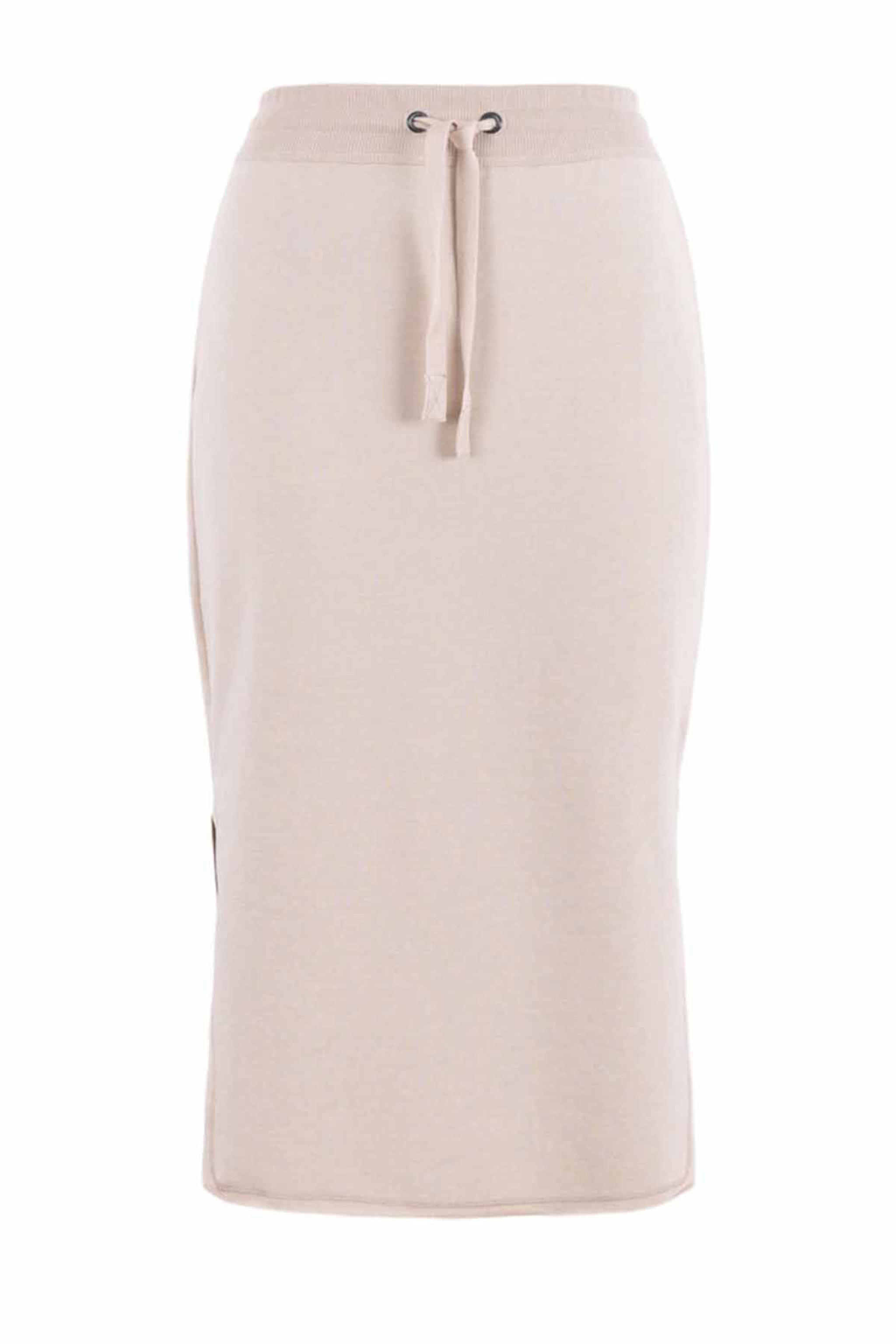 Moscow midi rok Rosalie beige | wehkamp