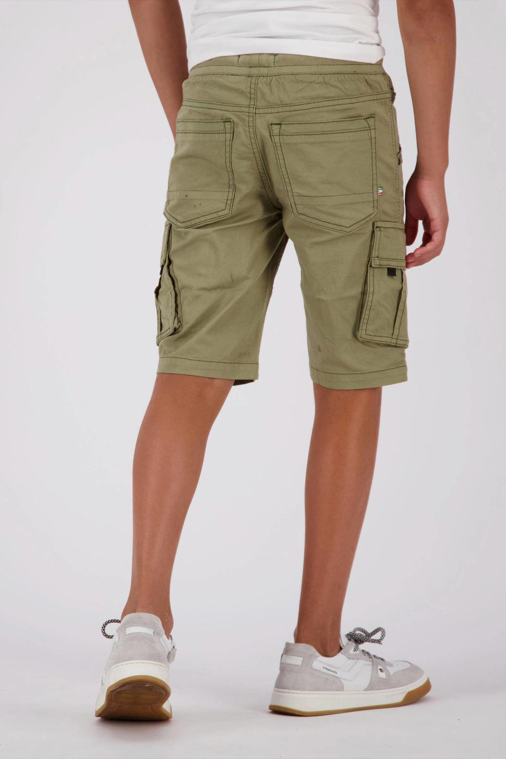 Vingino cargo short CLIFF khaki groen | wehkamp