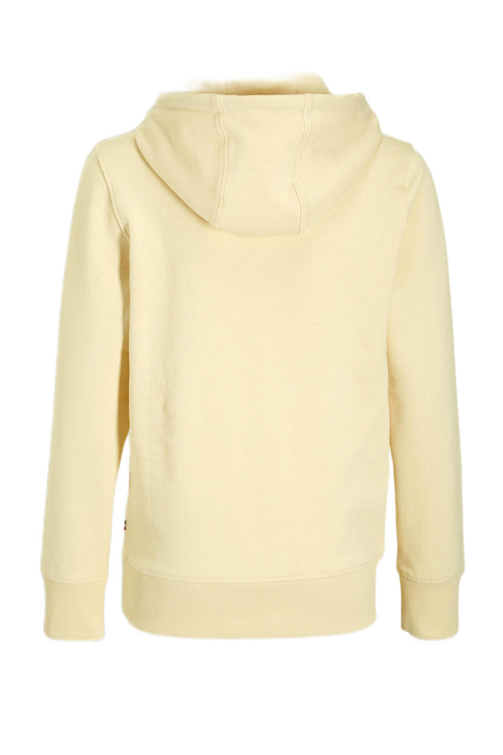 Vingino sweater met logo lichtgeel | wehkamp