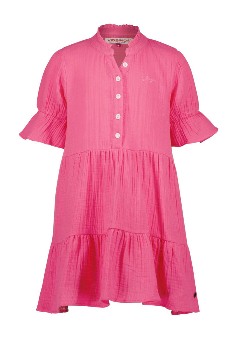 Vingino jurk felroze kopen? | Morgen in huis | wehkamp