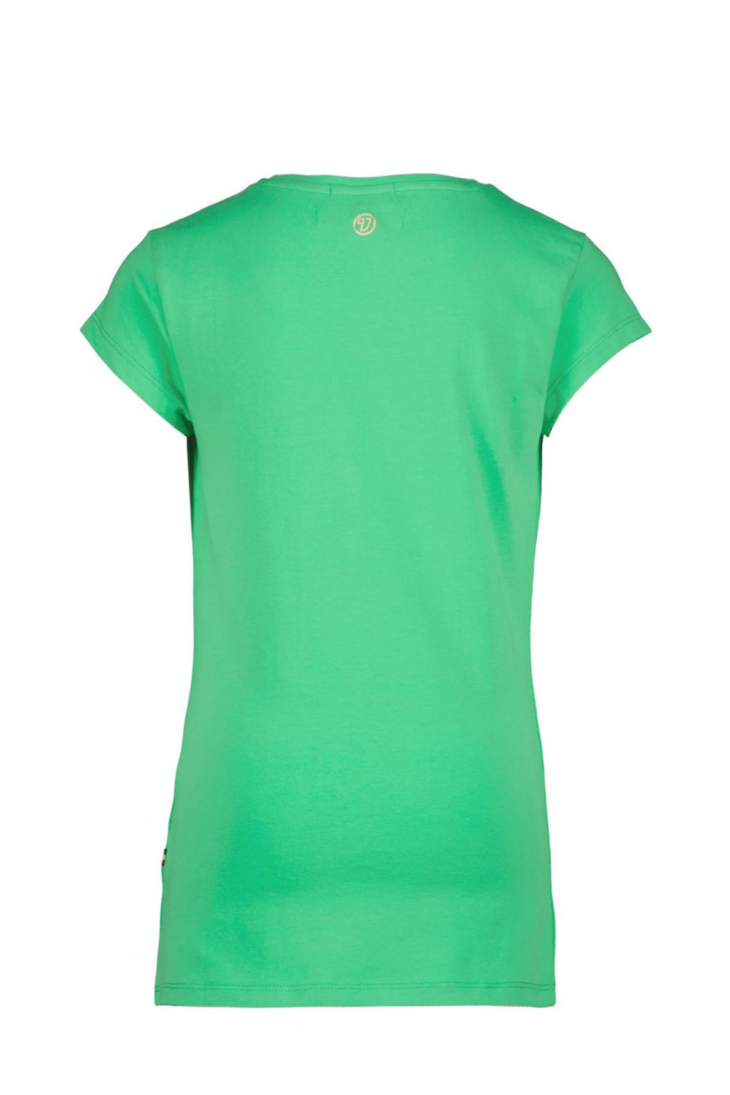 Vingino T-shirt met logo felgroen | wehkamp
