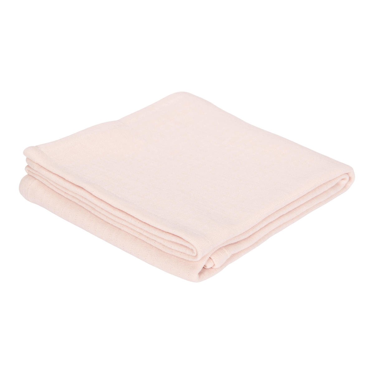 Little Dutch swaddle doek 120x120 cm Pure Soft Pink | wehkamp