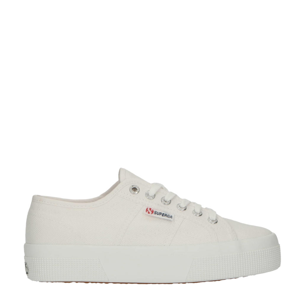 Superga canvas sneakers wit kopen? | Morgen in huis | wehkamp