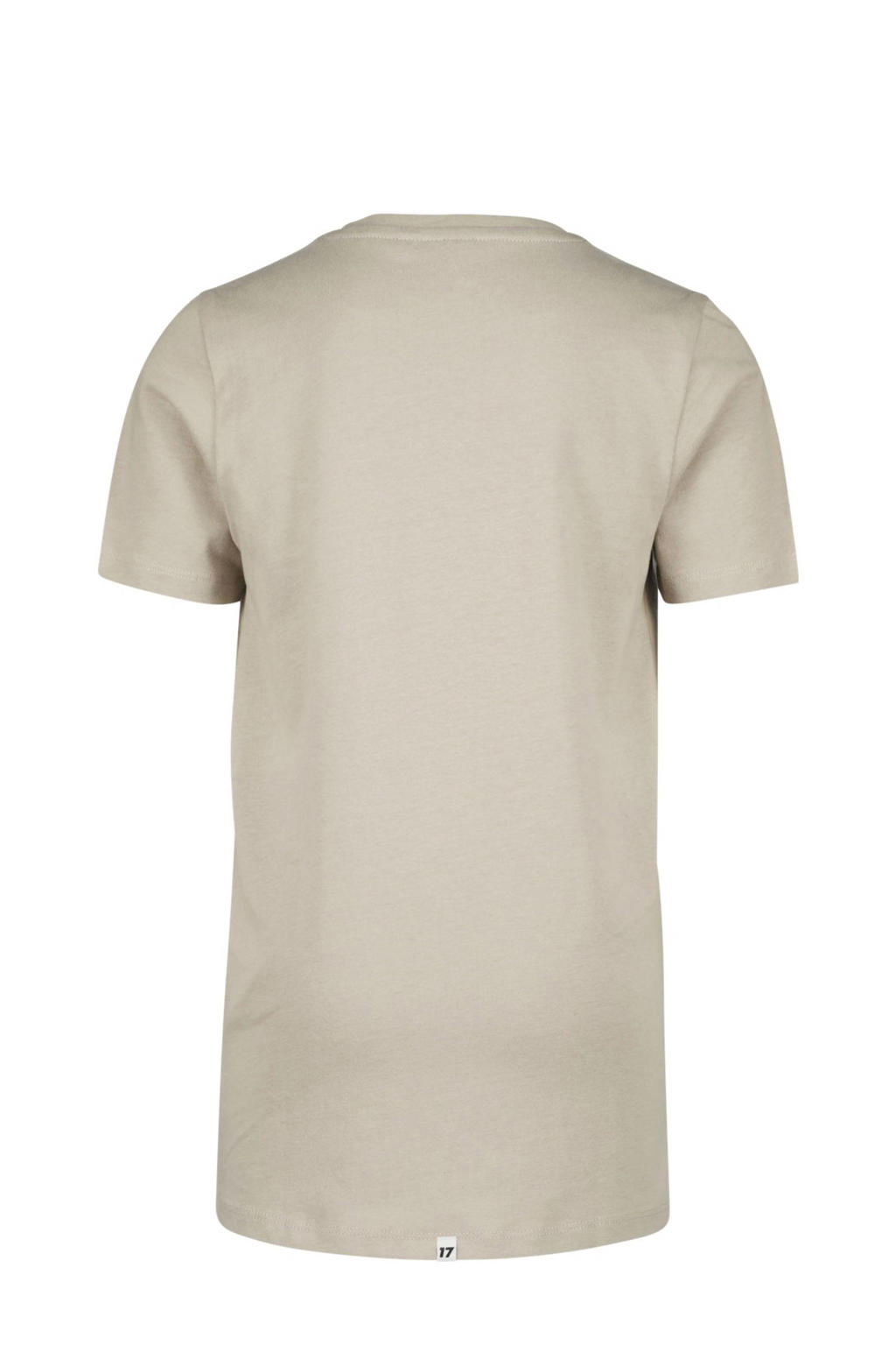 Vingino T-shirt met logo grijs | wehkamp
