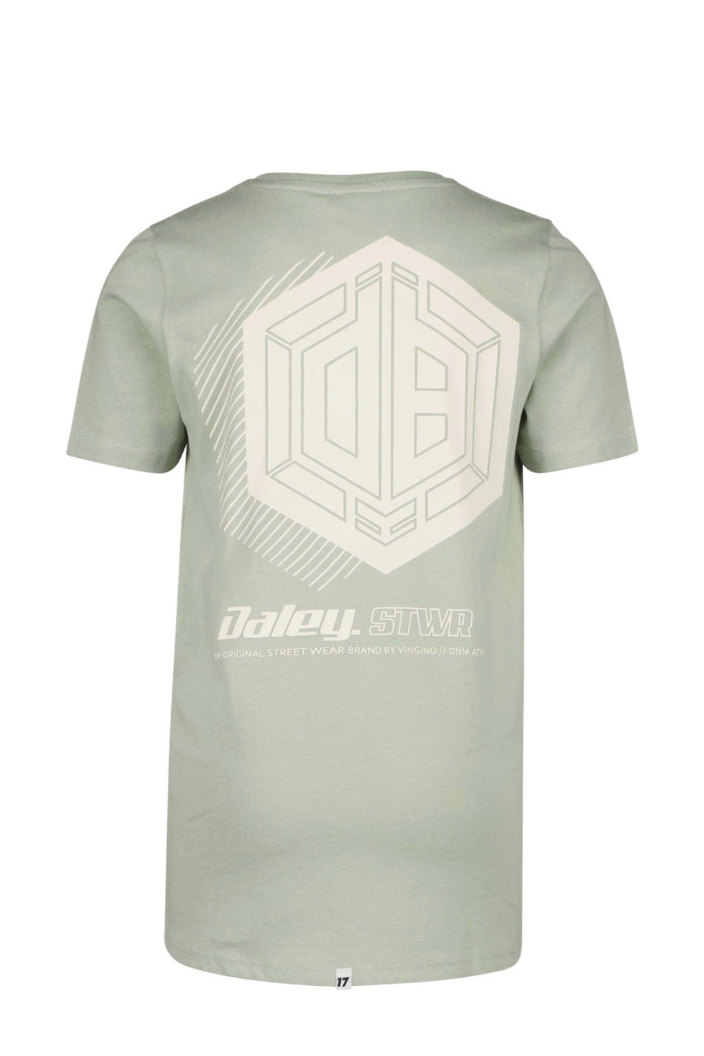 Vingino T-shirt met logo groen | wehkamp