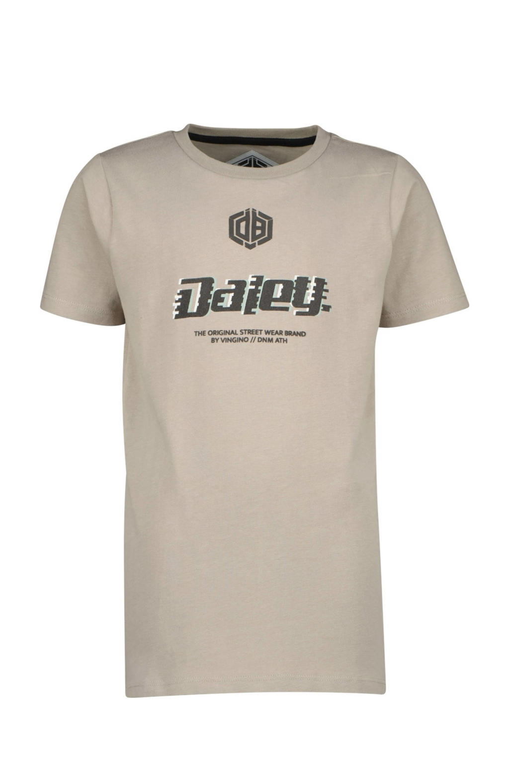 Vingino T-shirt met logo grijs | wehkamp