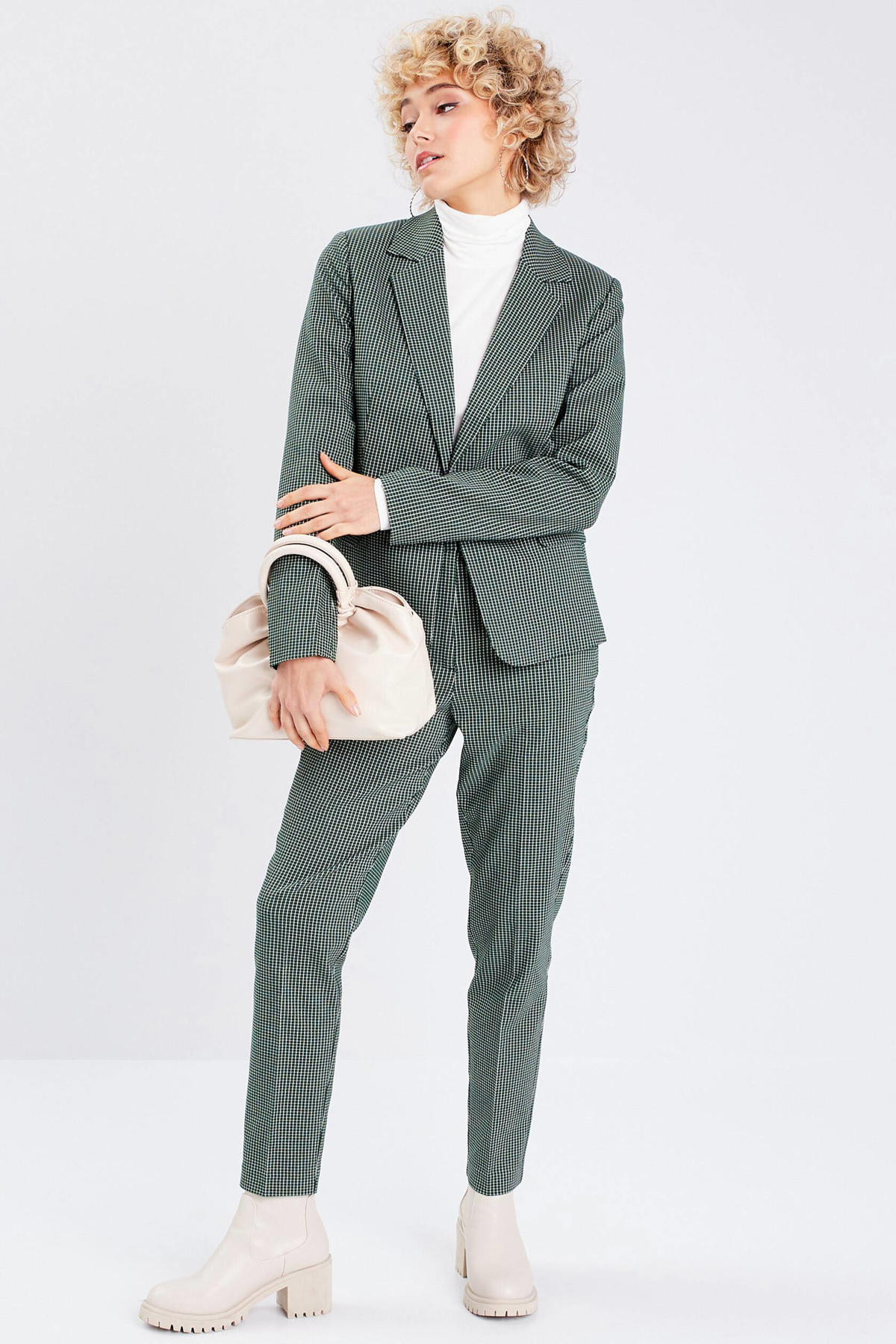 Cache Cache geruite blazer groen/zwart | wehkamp