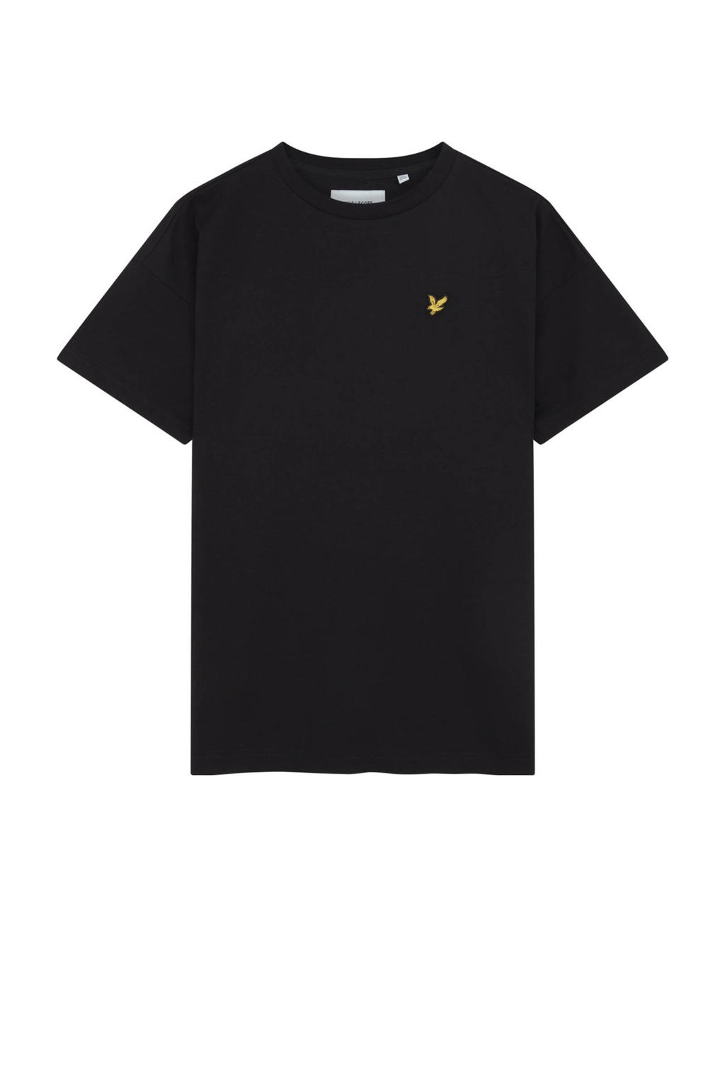 Lyle & Scott T-shirt met logo zwart | wehkamp