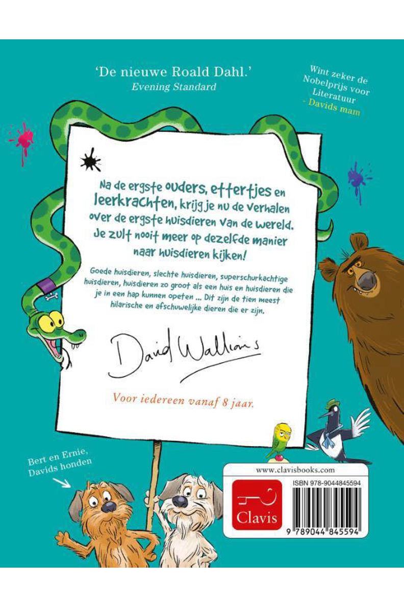 David Walliams De ergste huisdieren van de wereld | wehkamp