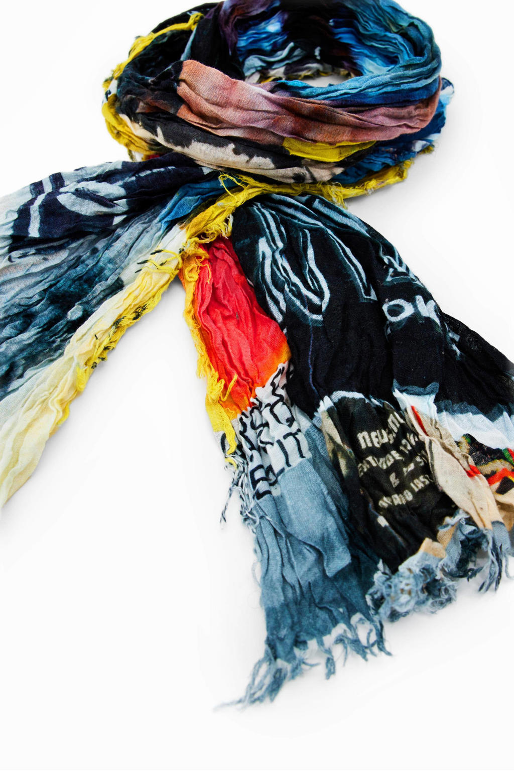 Desigual sjaal met all-over print multi | wehkamp