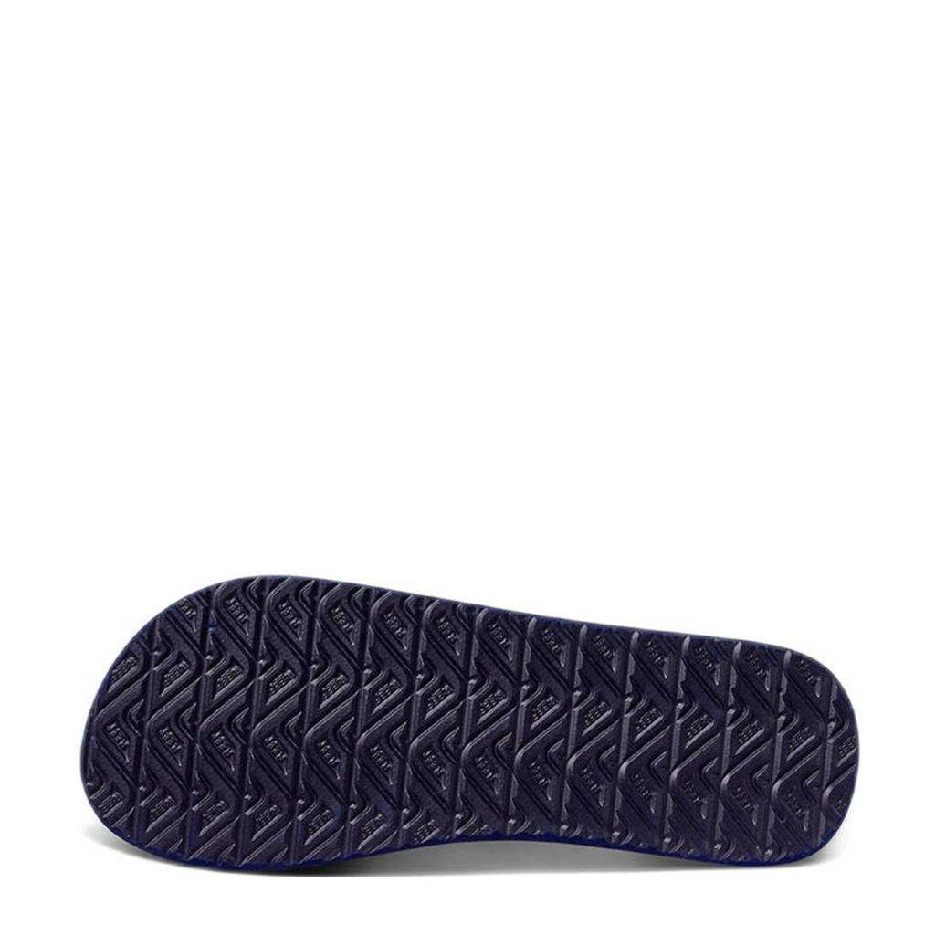 Reef Kids Ahi Sun and Ocean teenslippers blauw/oranje | wehkamp