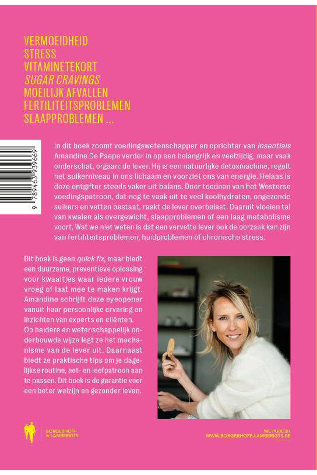 Amandine De Paepe Er ligt meer op je lever dan je denkt | wehkamp