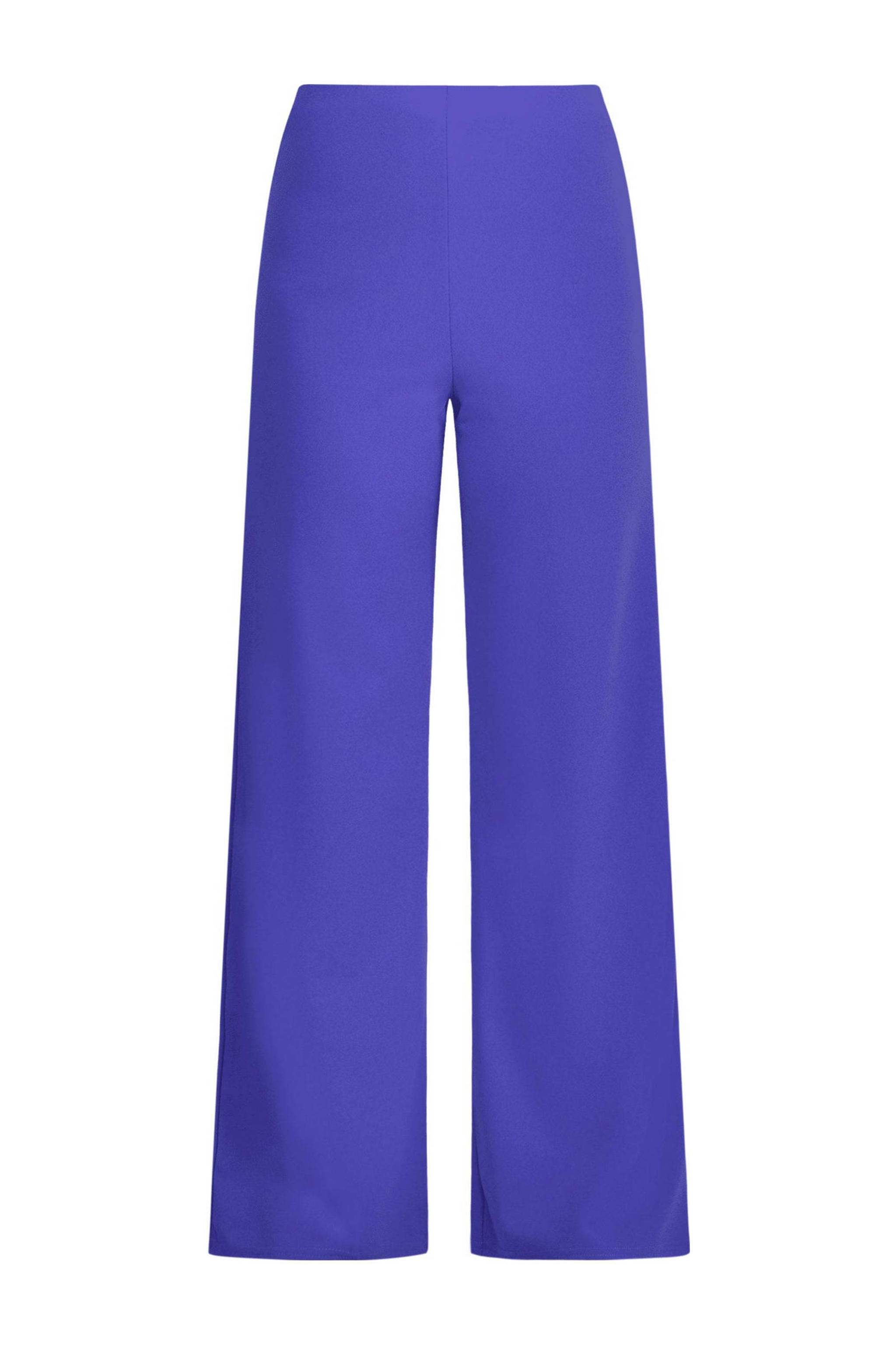 SisterS Point high waist wide leg broek GLUT-PA.A paars | wehkamp