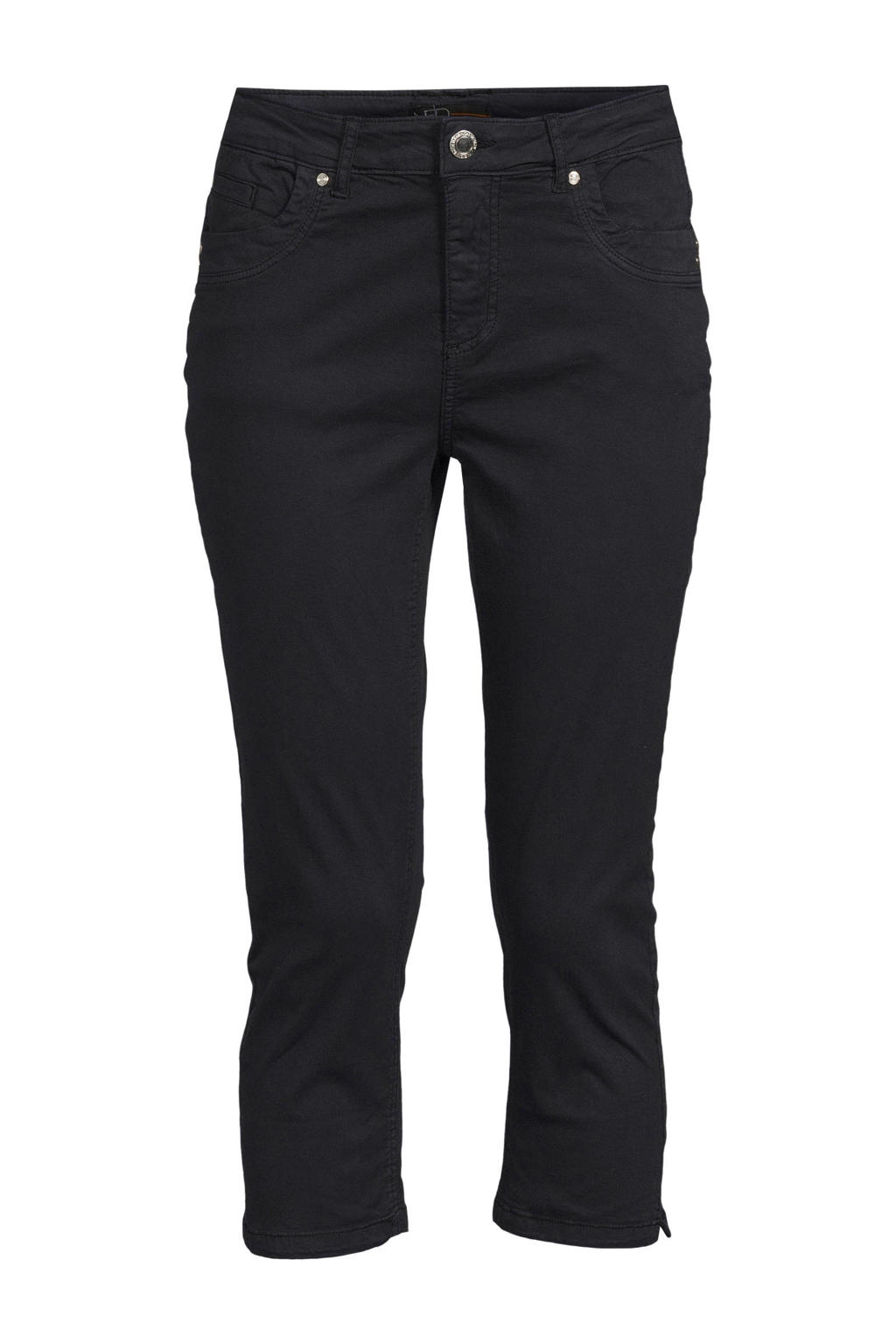 NED slim fit broek Louka zwart | wehkamp