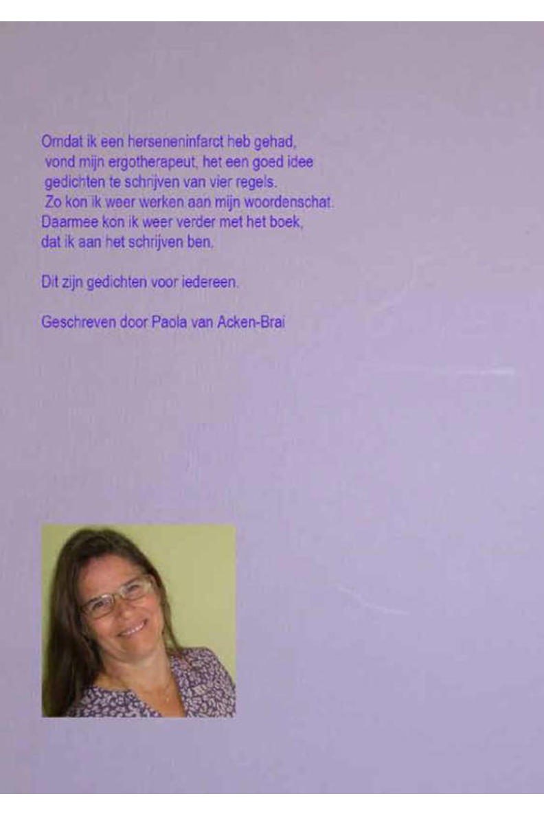 Paola van Acken-Brai De gedichten van een vlinder | wehkamp
