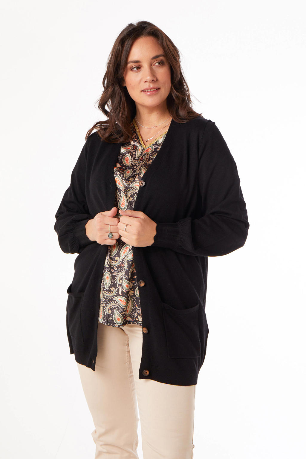 MS Mode gebreid vest zwart kopen? | Morgen in huis | wehkamp