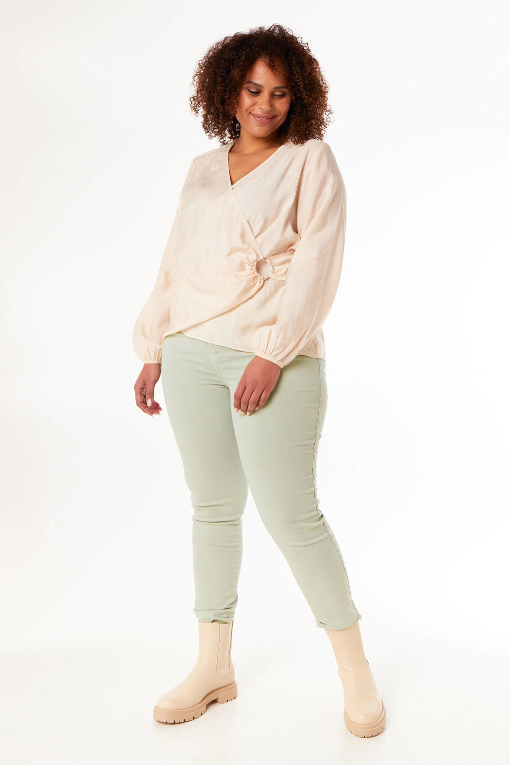 MS Mode overslag top ecru kopen? | Morgen in huis | wehkamp