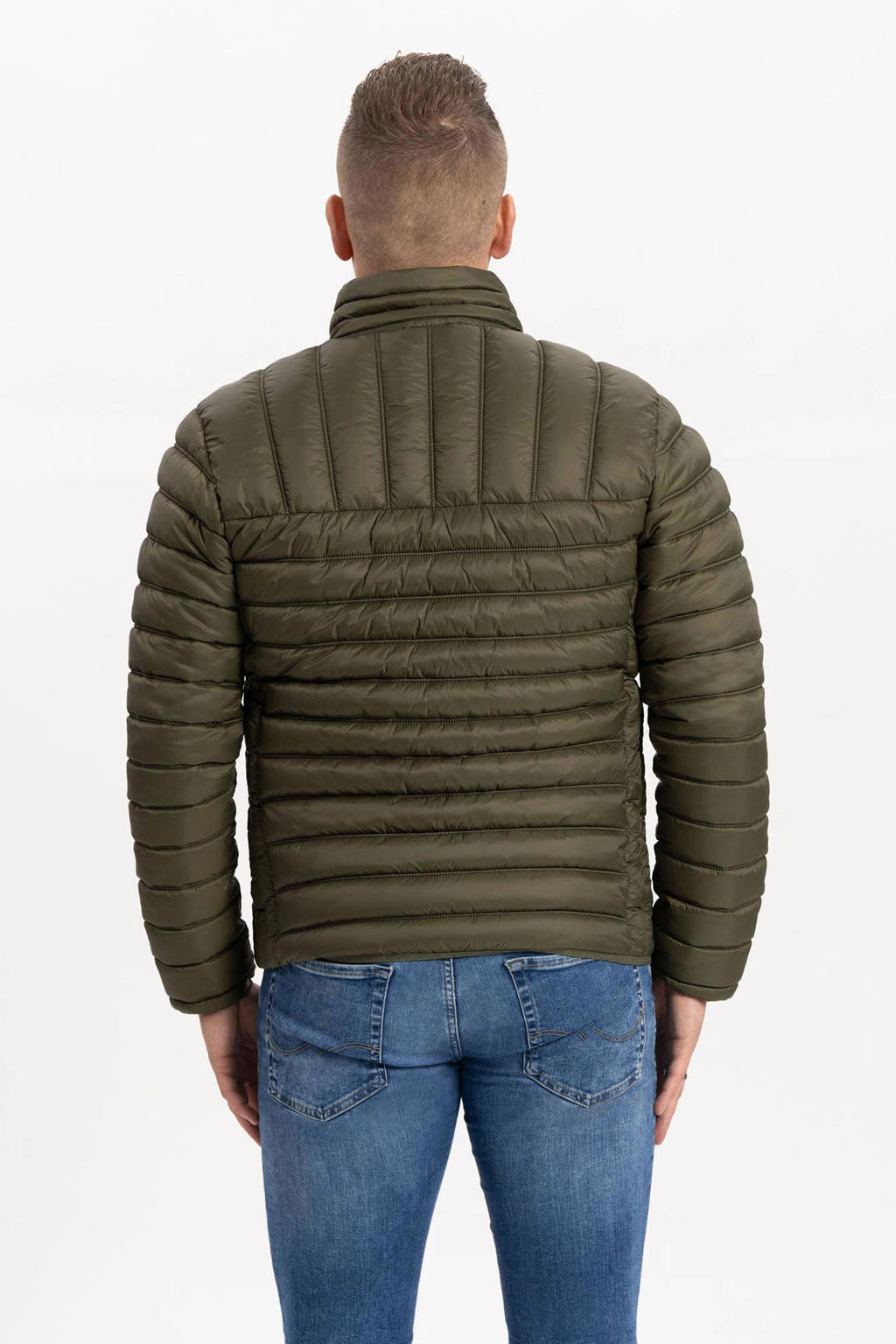 Kjelvik outdoor jas Louis groen | wehkamp