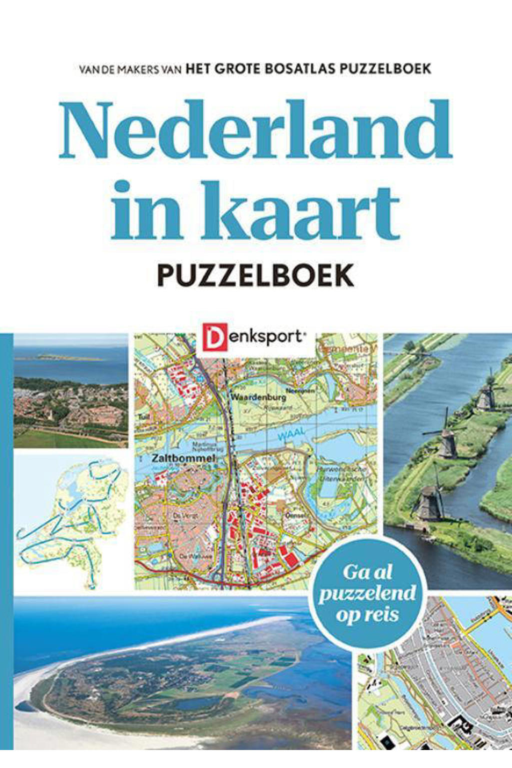 Peter Vroege Denksport - Nederland in kaart Puzzelboek | wehkamp