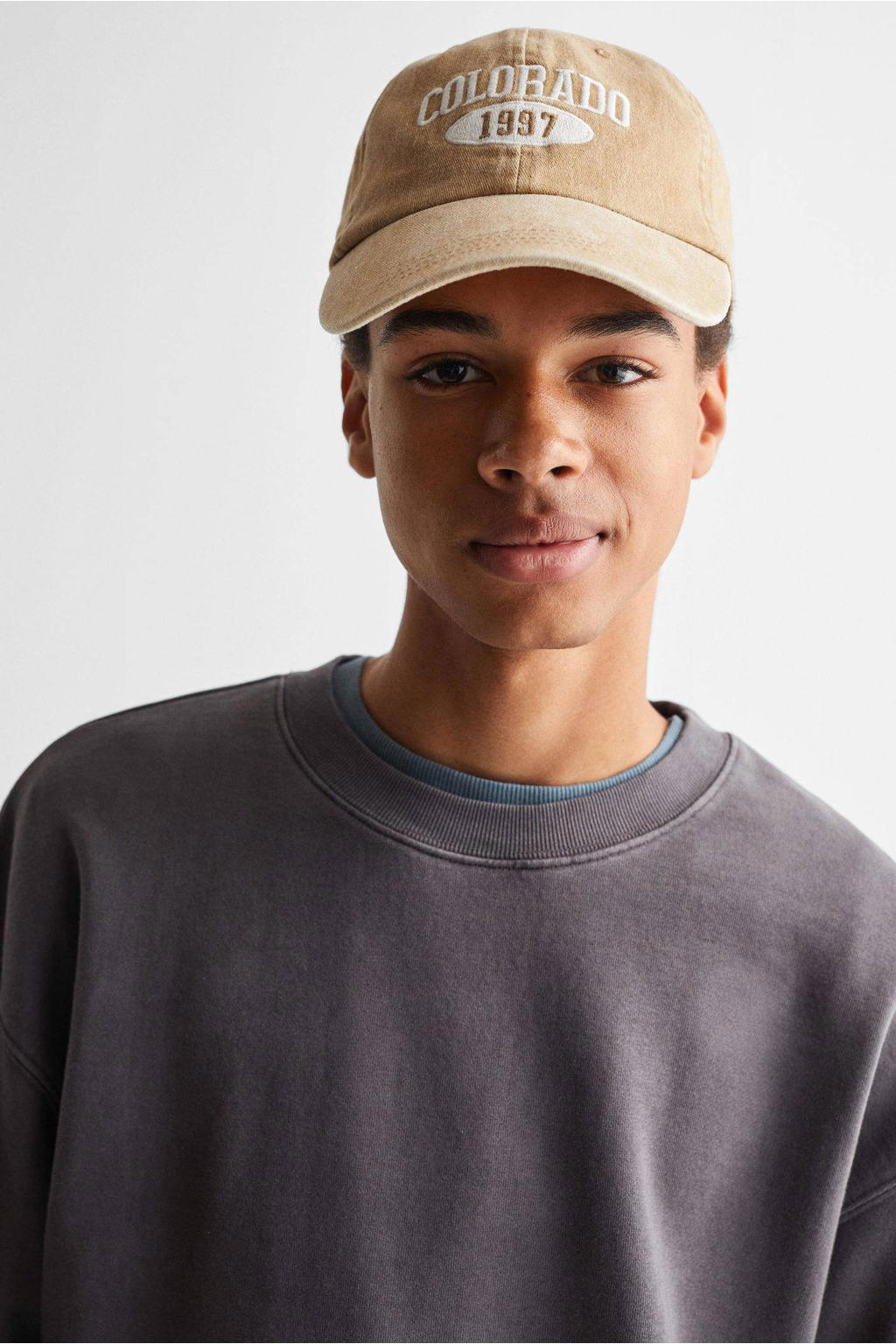 Mango Kids sweater antraciet | wehkamp